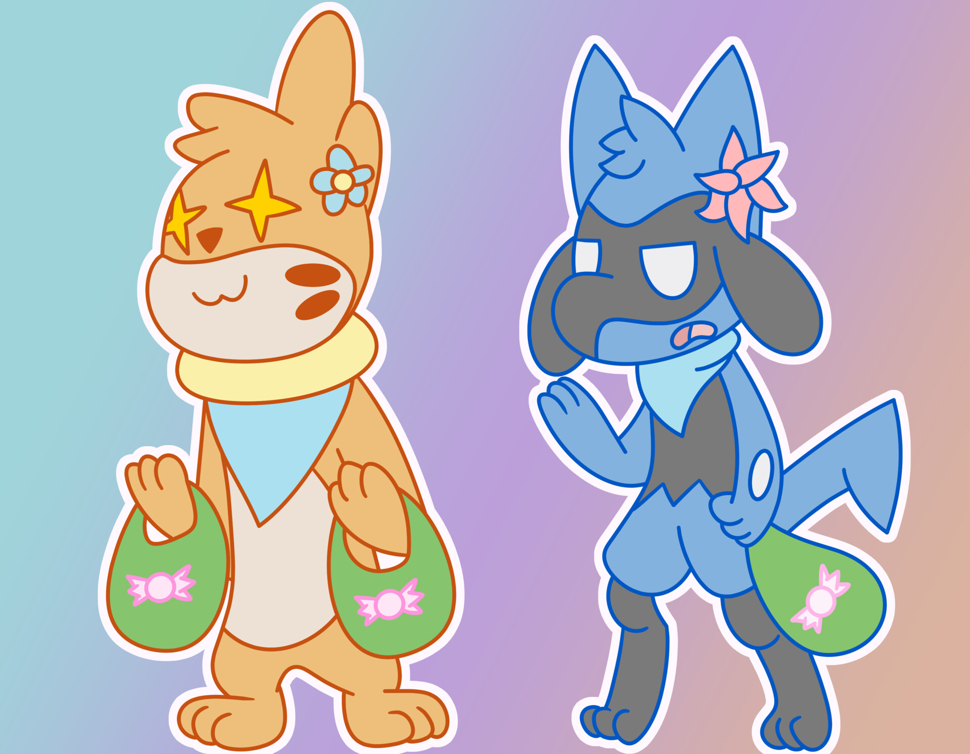 ArtStation - Secret Santa 2021 - Candy Shopping