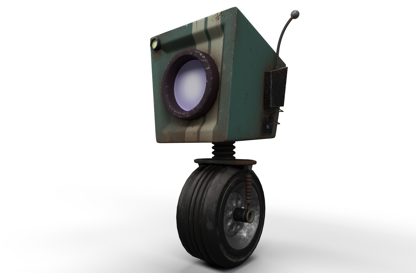 ArtStation - Speedy the Cute Robot