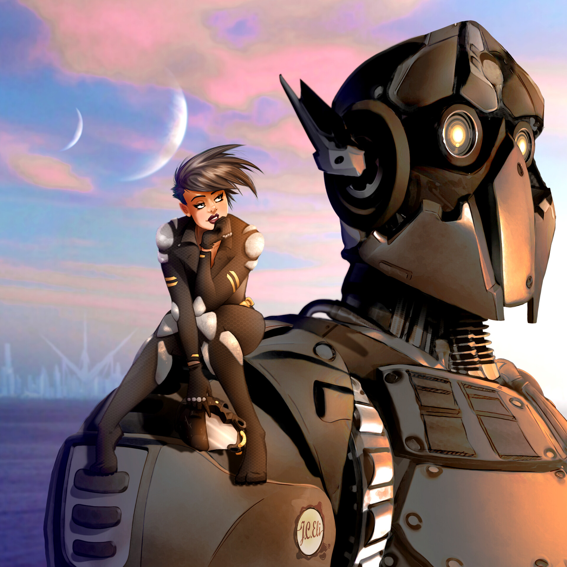 ArtStation - Mech Pilot