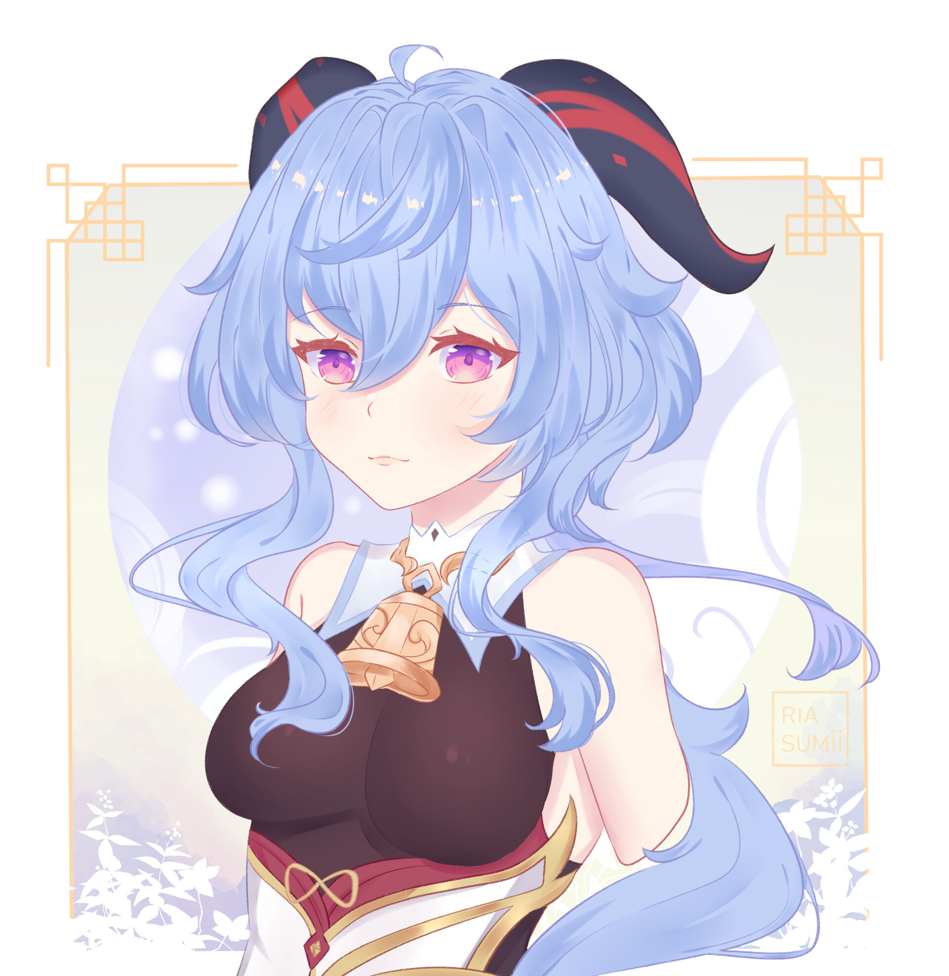 ArtStation - Genshin Impact - Ganyu [Plenilune Gaze]