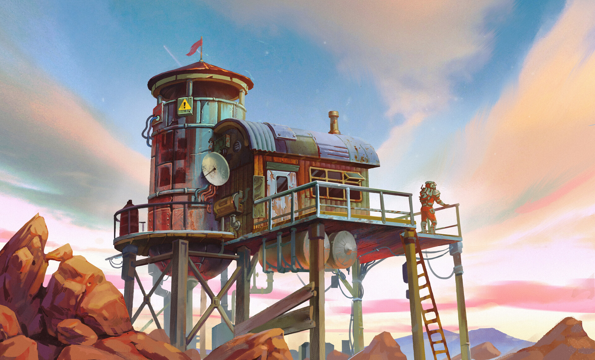 ArtStation - Old station