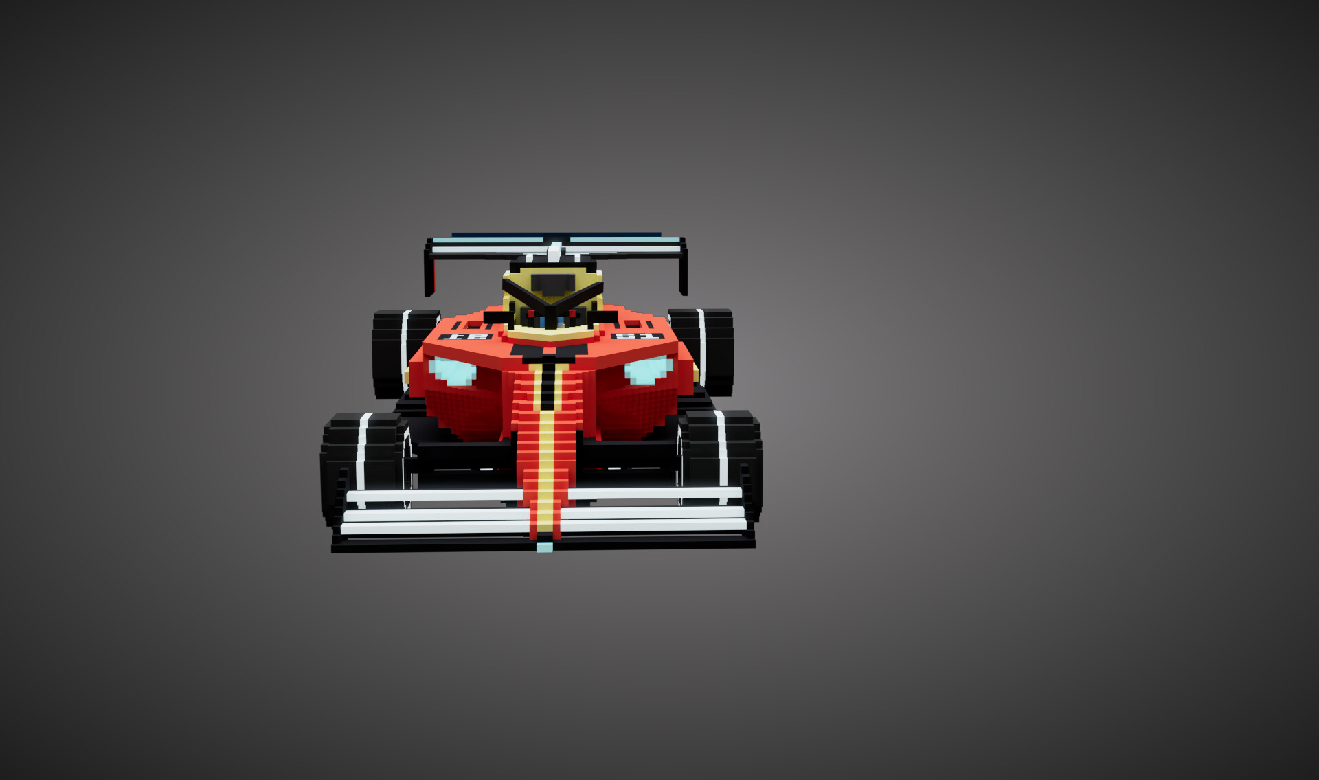 MetaStatus.eth - F1 Racing Car - Part of the Race Cars Collection