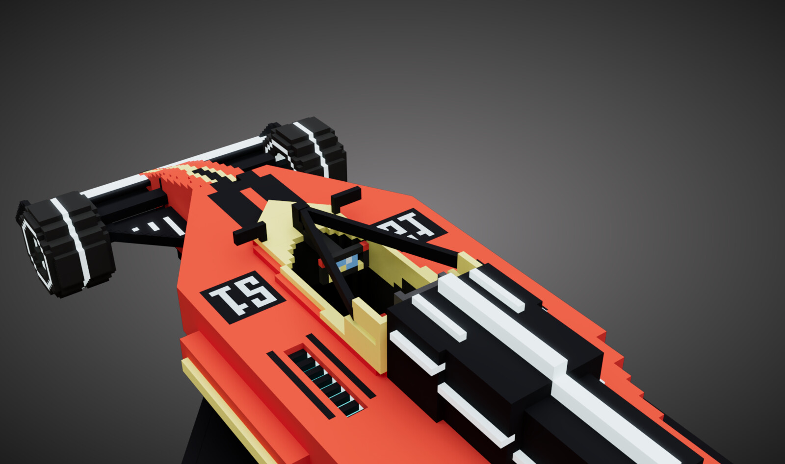 MetaStatus.eth - F1 Racing Car - Part of the Race Cars Collection