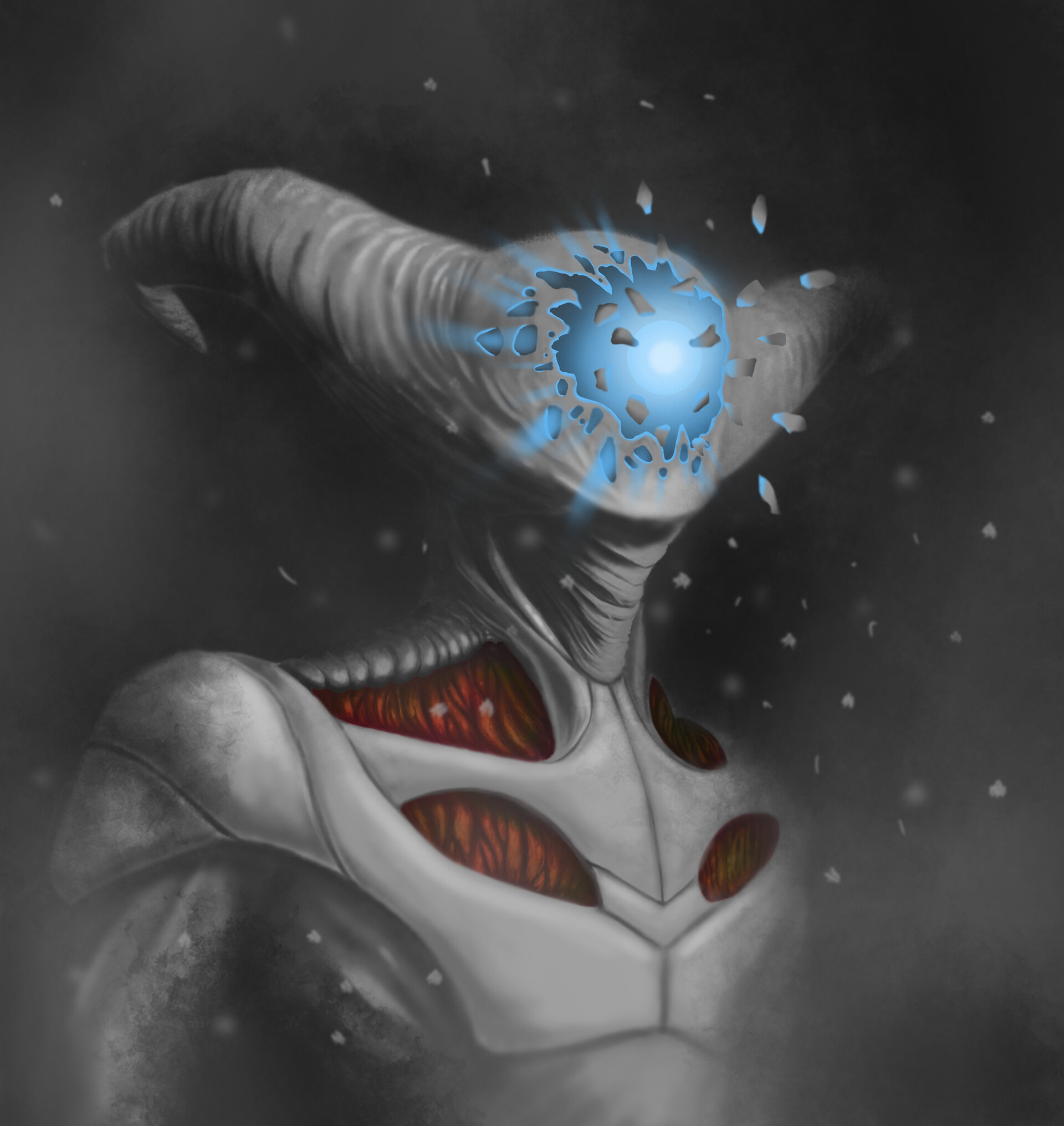 ArtStation - Blue Demon