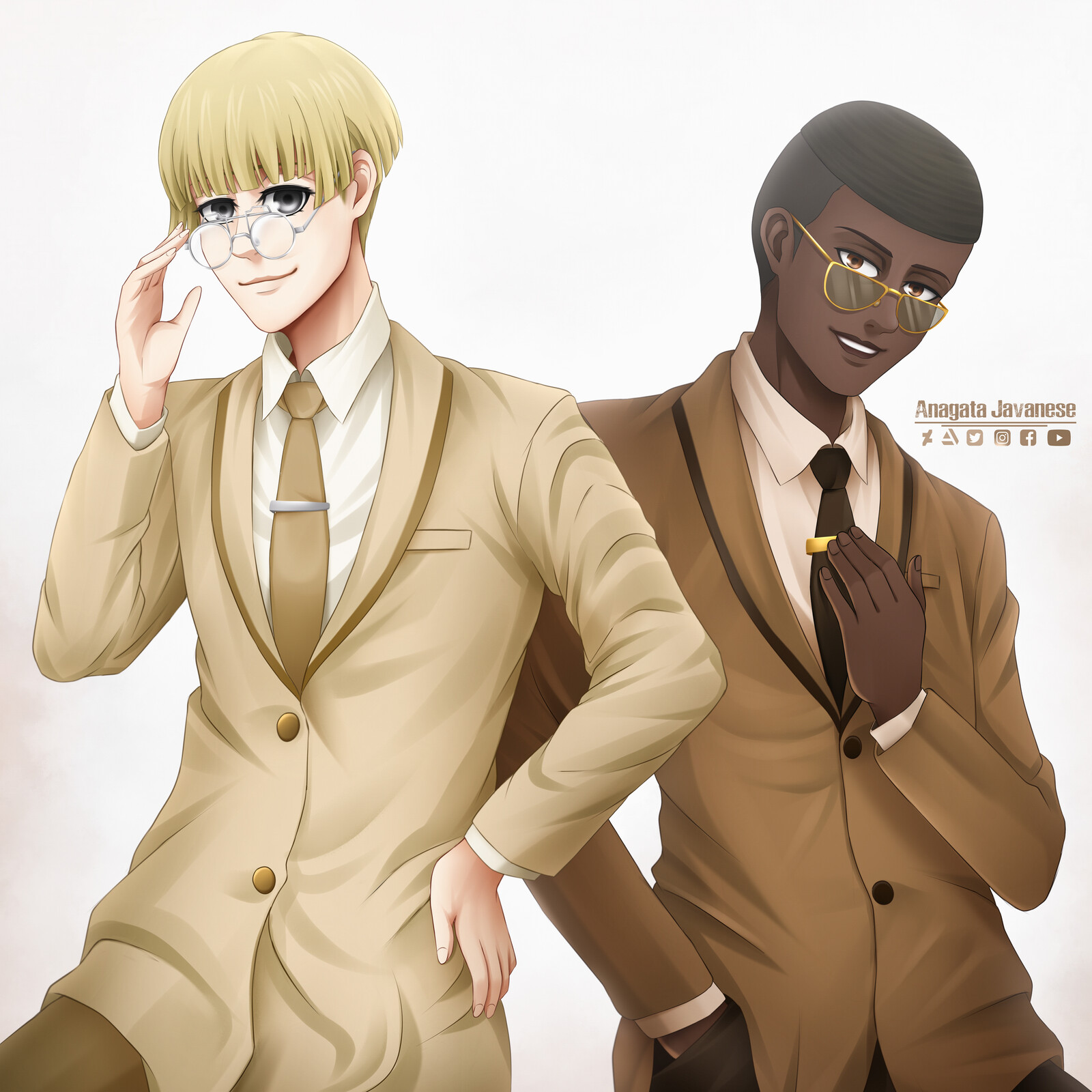 Anagata Javanese - Yelena and Onyankopon Attack On Titan