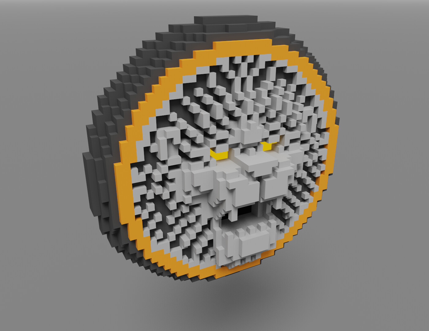 ArtStation - Stone Shield of the Lion