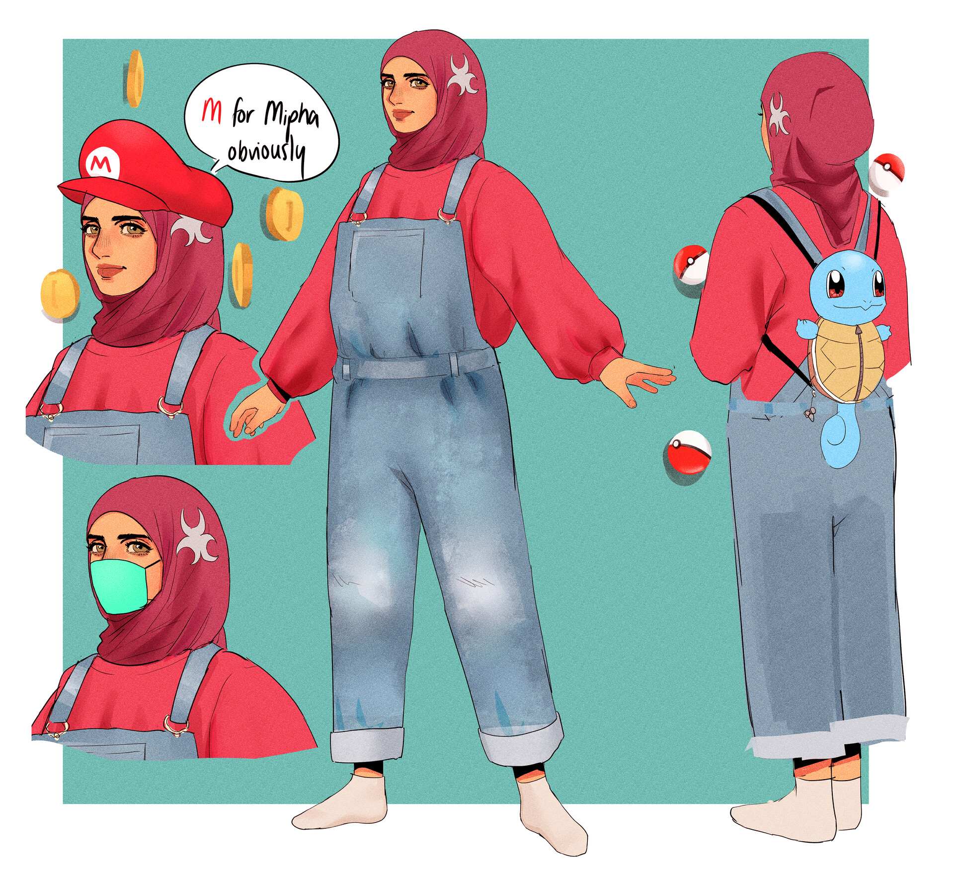 ArtStation - Human Mipha design