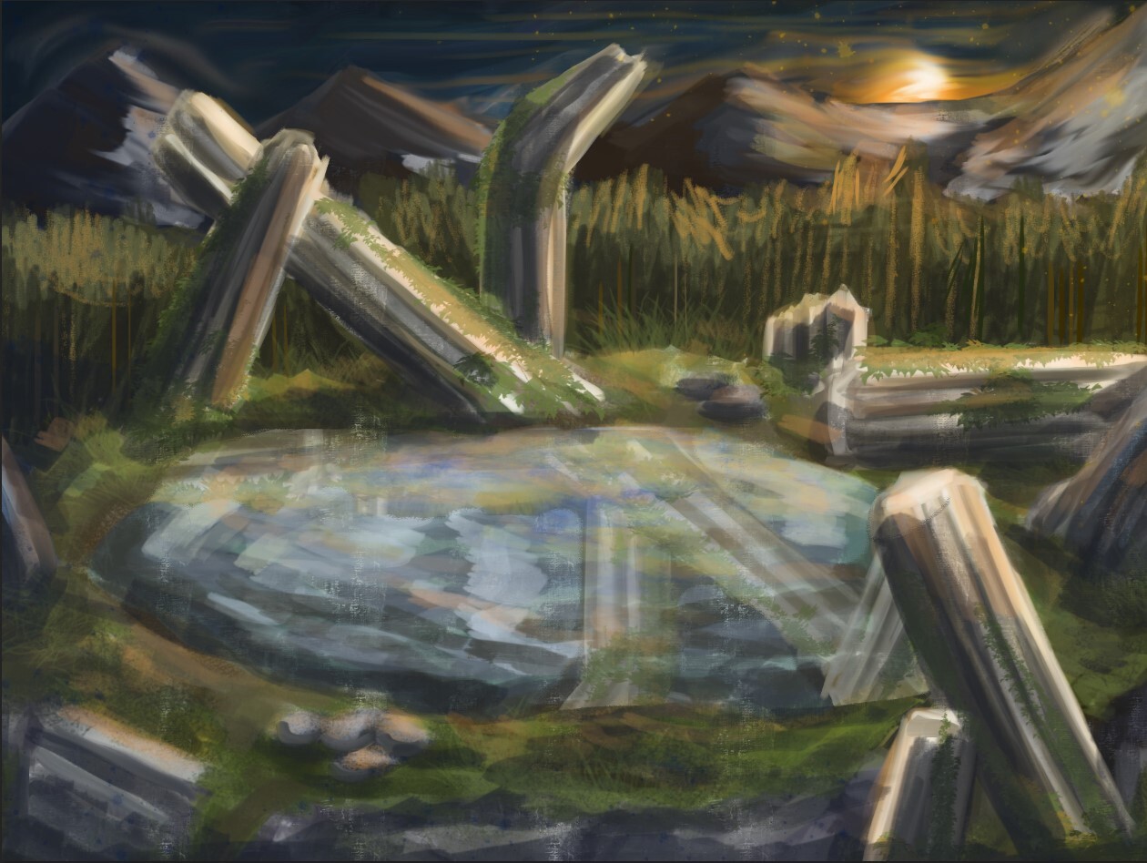 ArtStation - Forgotten Ruins.