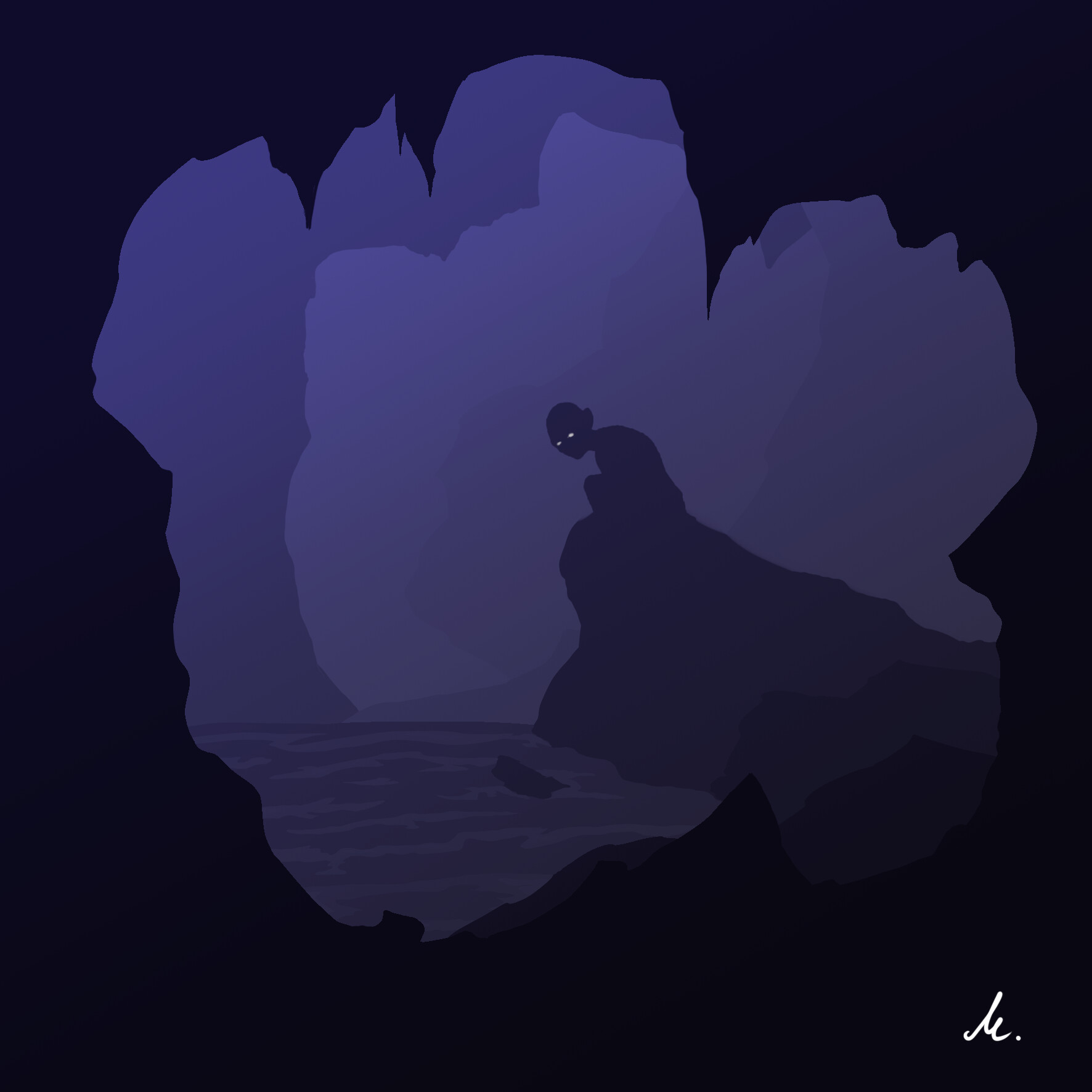 ArtStation - Gollum's cavern