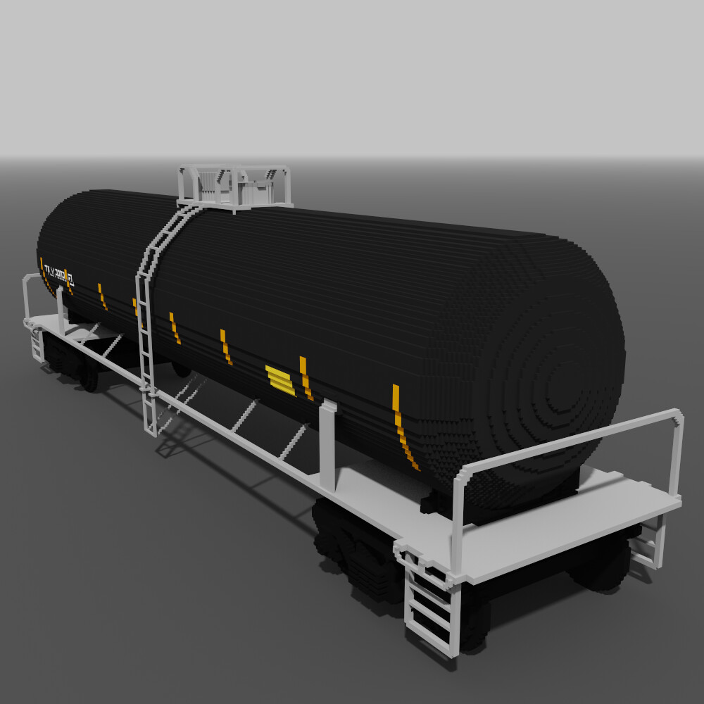 ArtStation - Voxel vagon