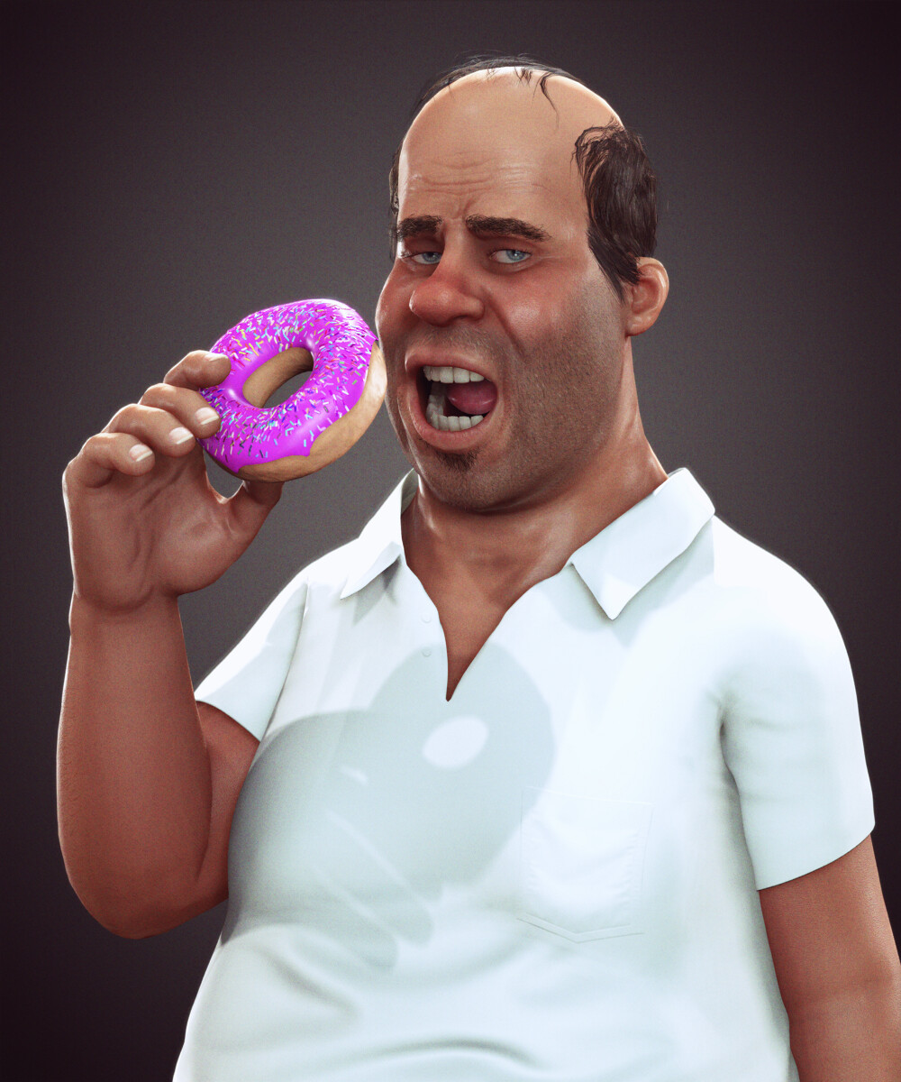 Peter Alexander - Homer for Character Creator