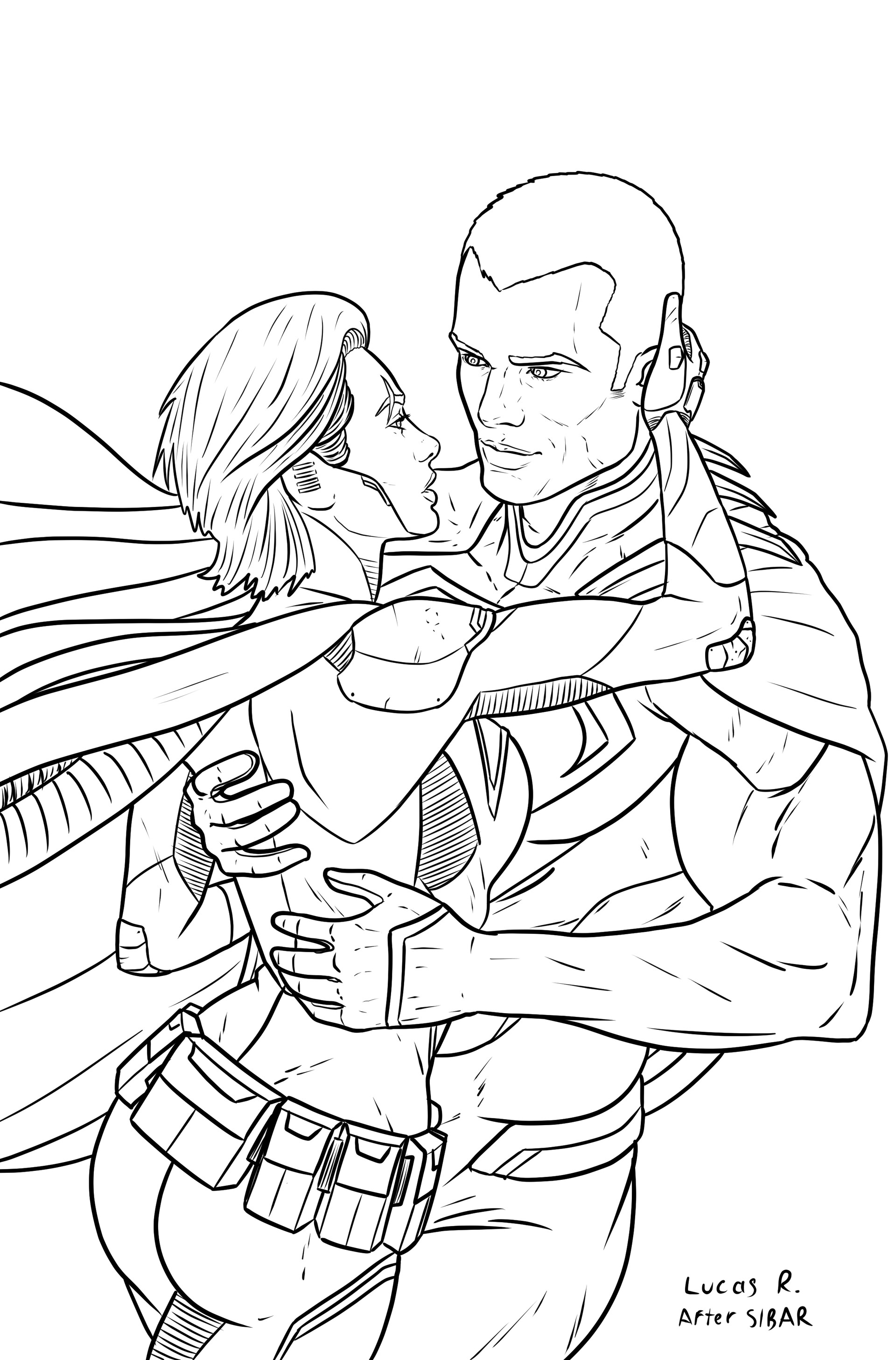 Lucas Rémoussin Scriptwriter Illustrator Art Commissions Gallery