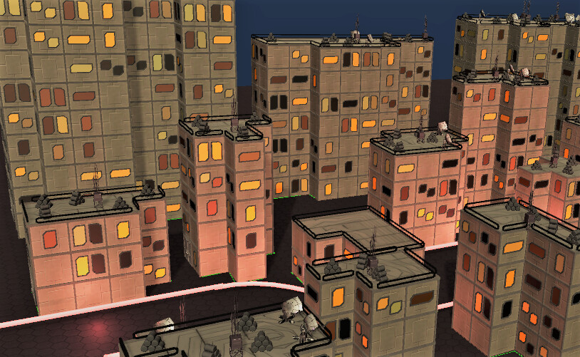 ArtStation - procedural buildings