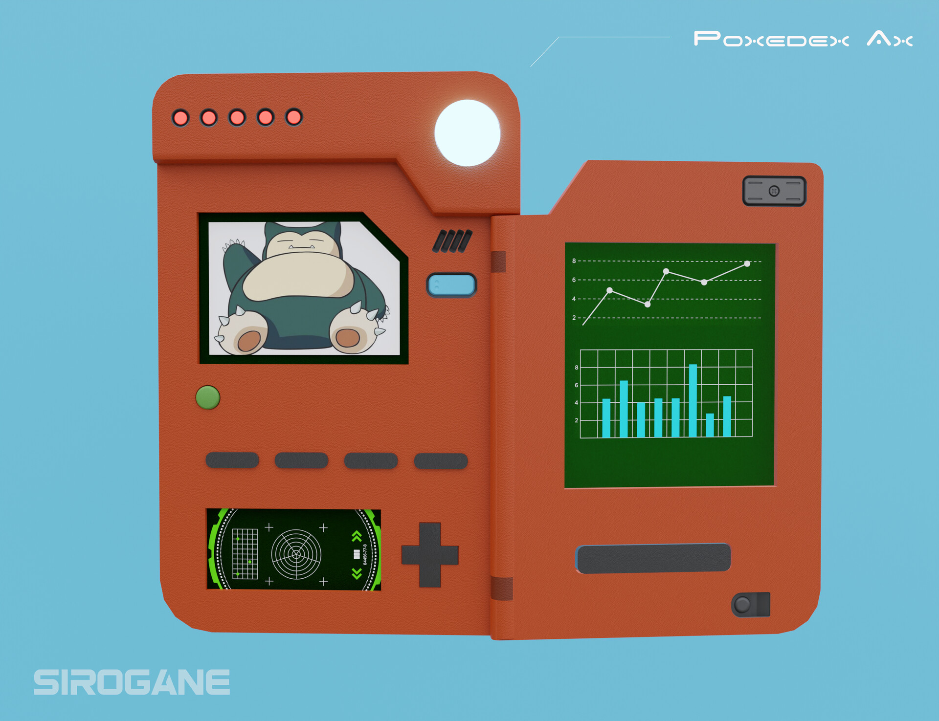 ArtStation - Pokedex - 3D Modeling