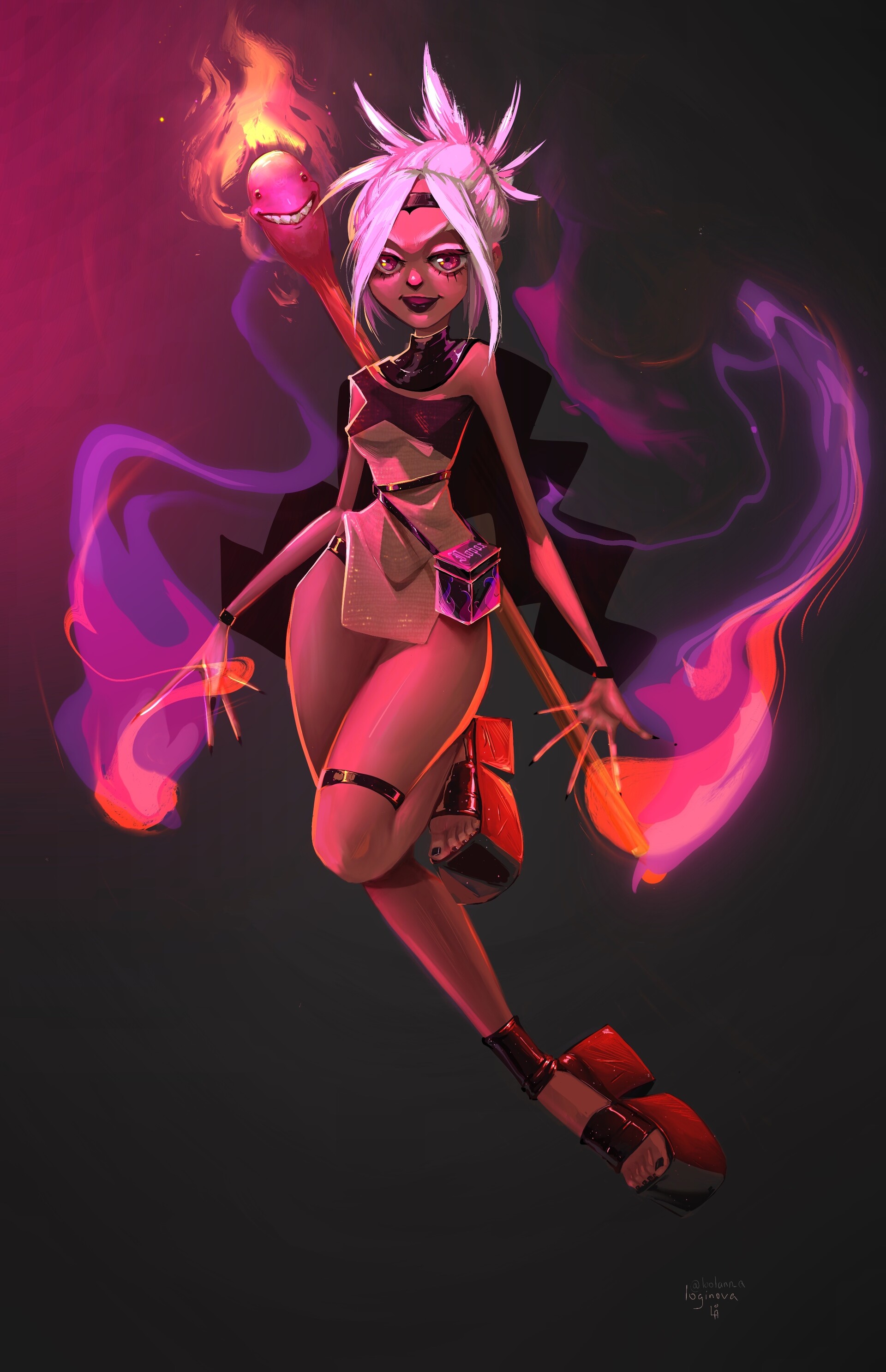 ArtStation - match girl 🔥