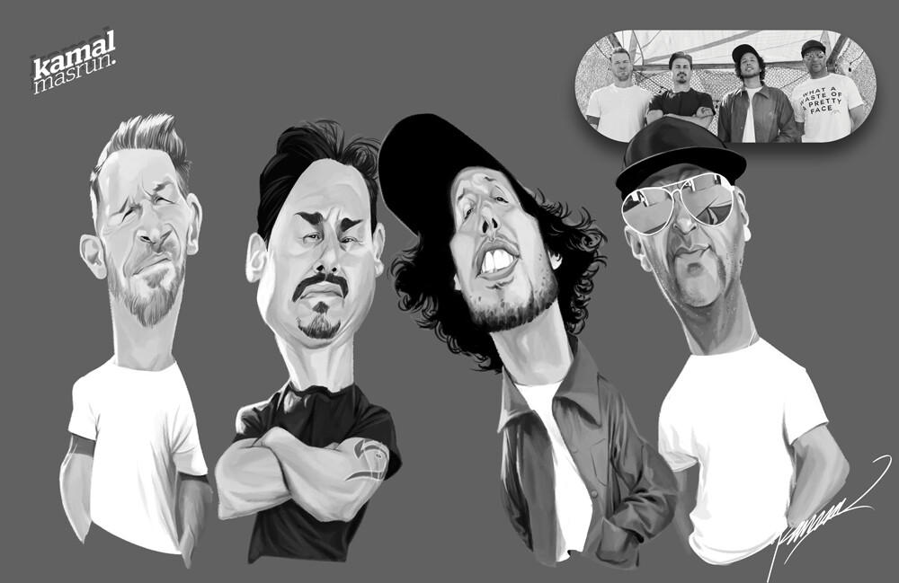 ArtStation - RATM caricature