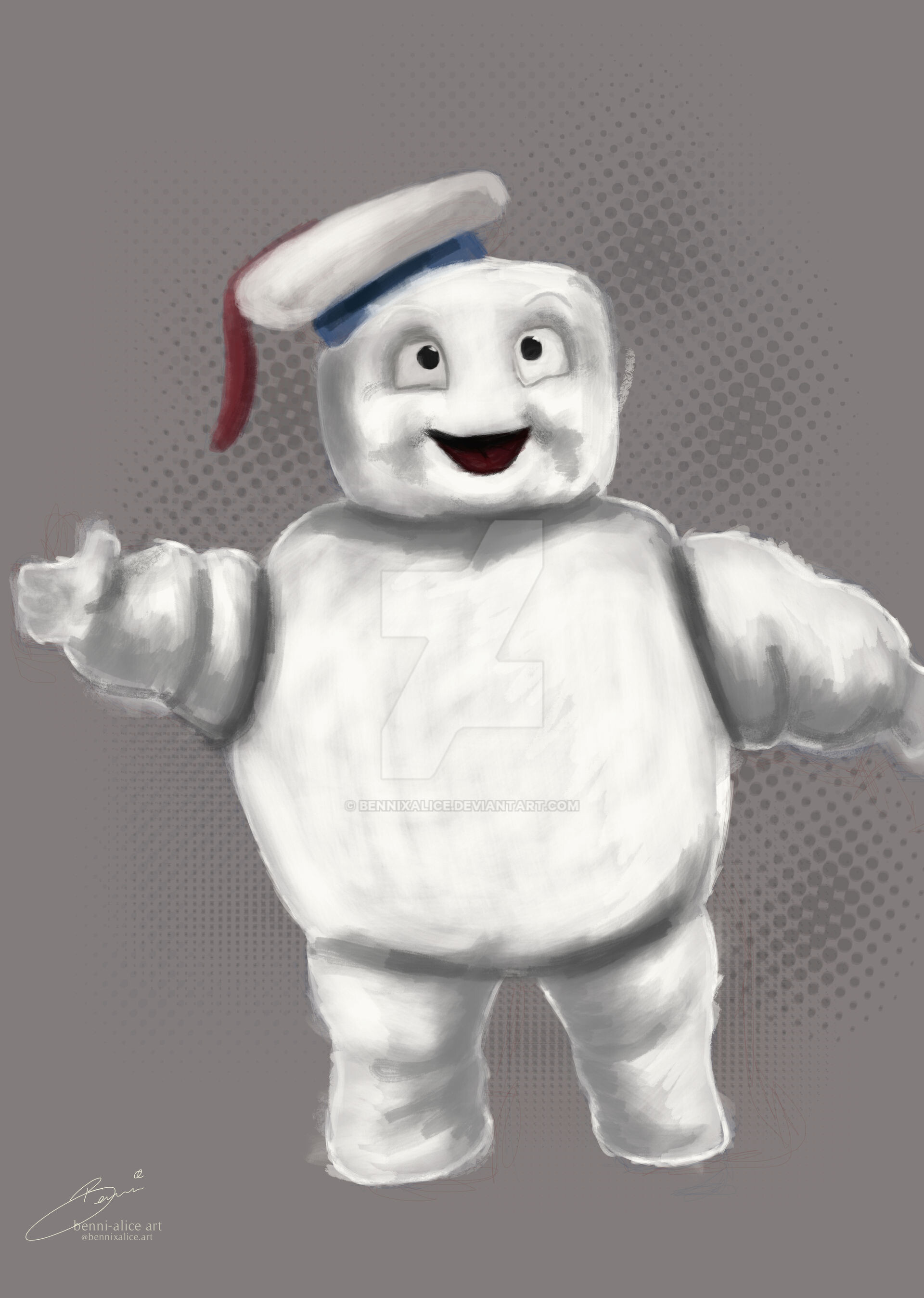 how to draw marshmallow man videos
