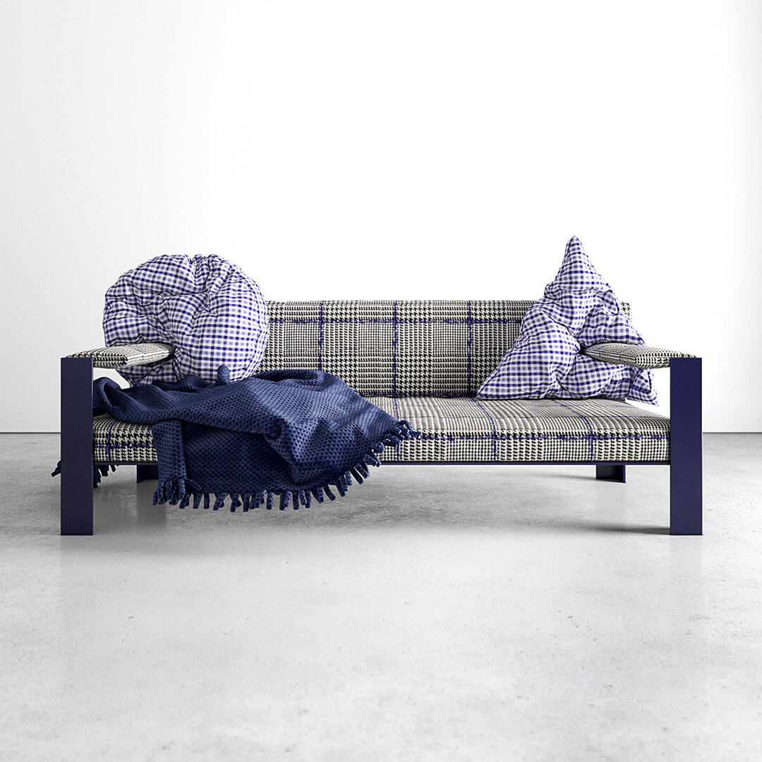 ArtStation - Morty Outdoor Sofa A