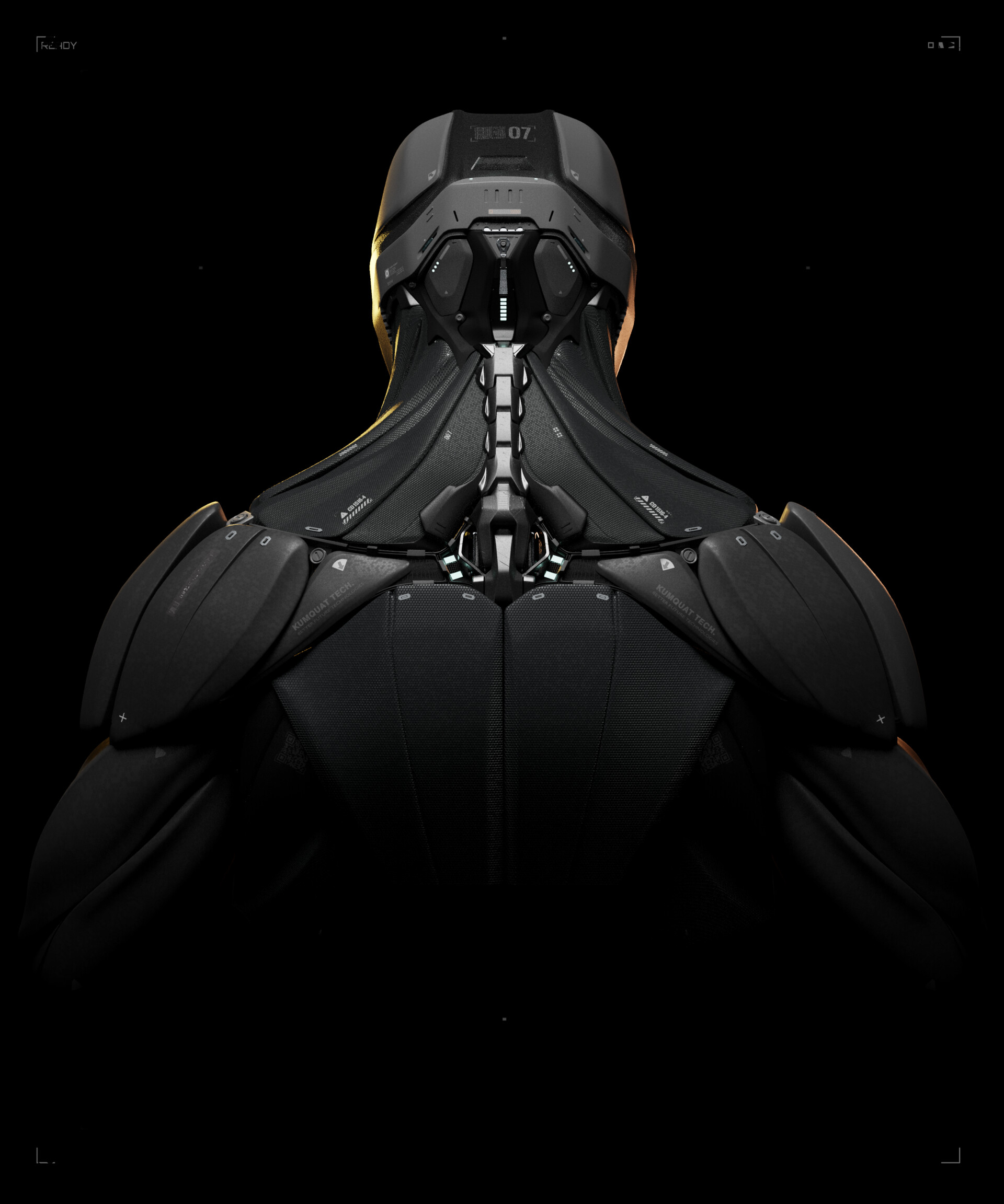ArtStation - Costume design, back