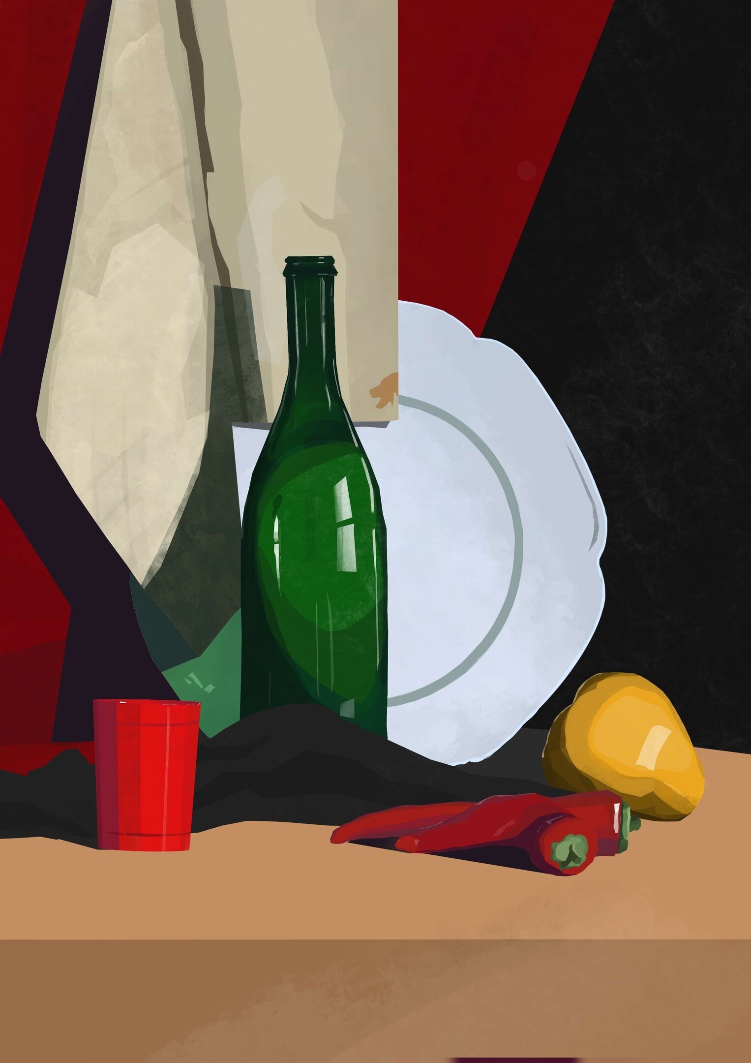 ArtStation - Color and comp practice