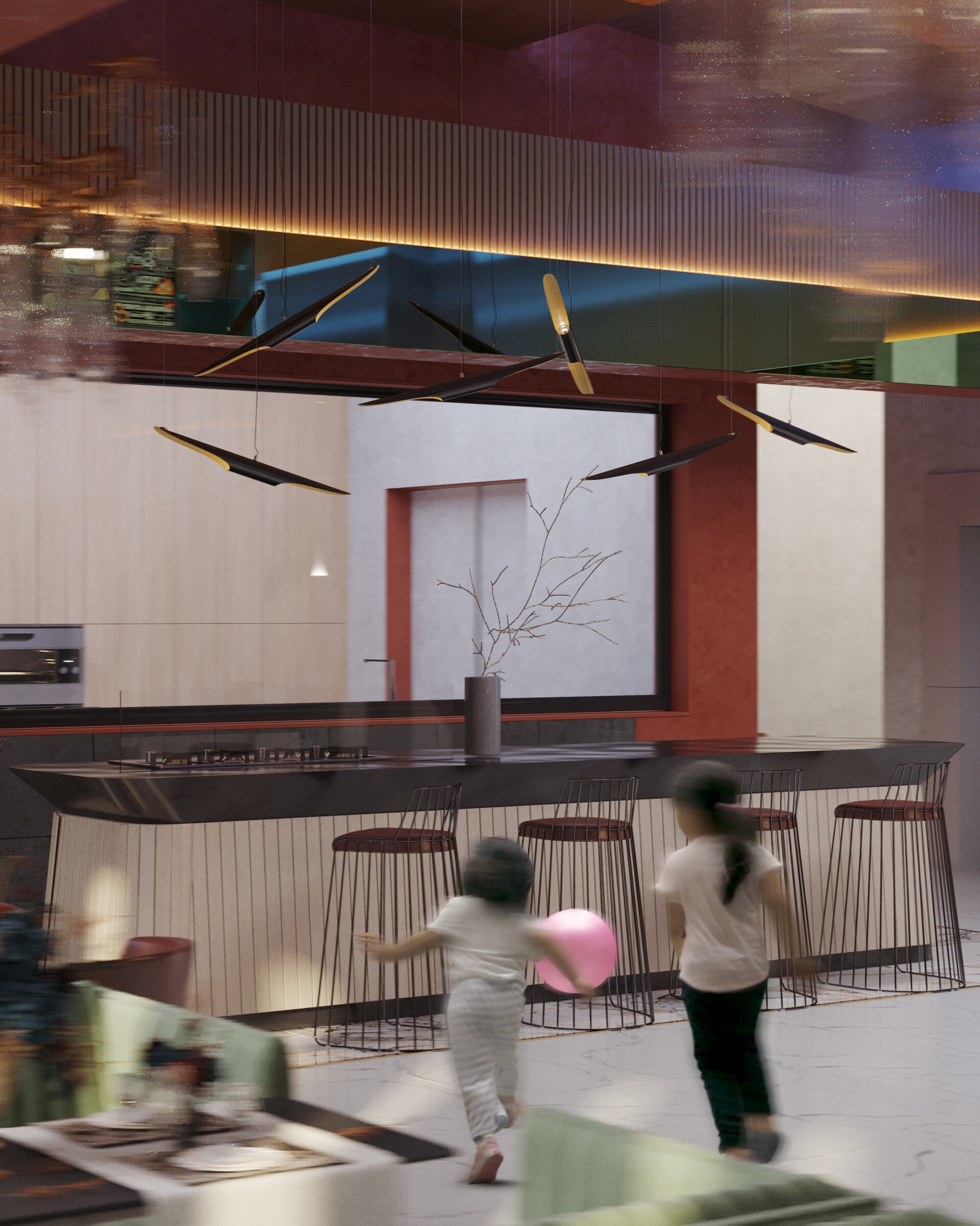 ArtStation - Restaurant design whith MONDO