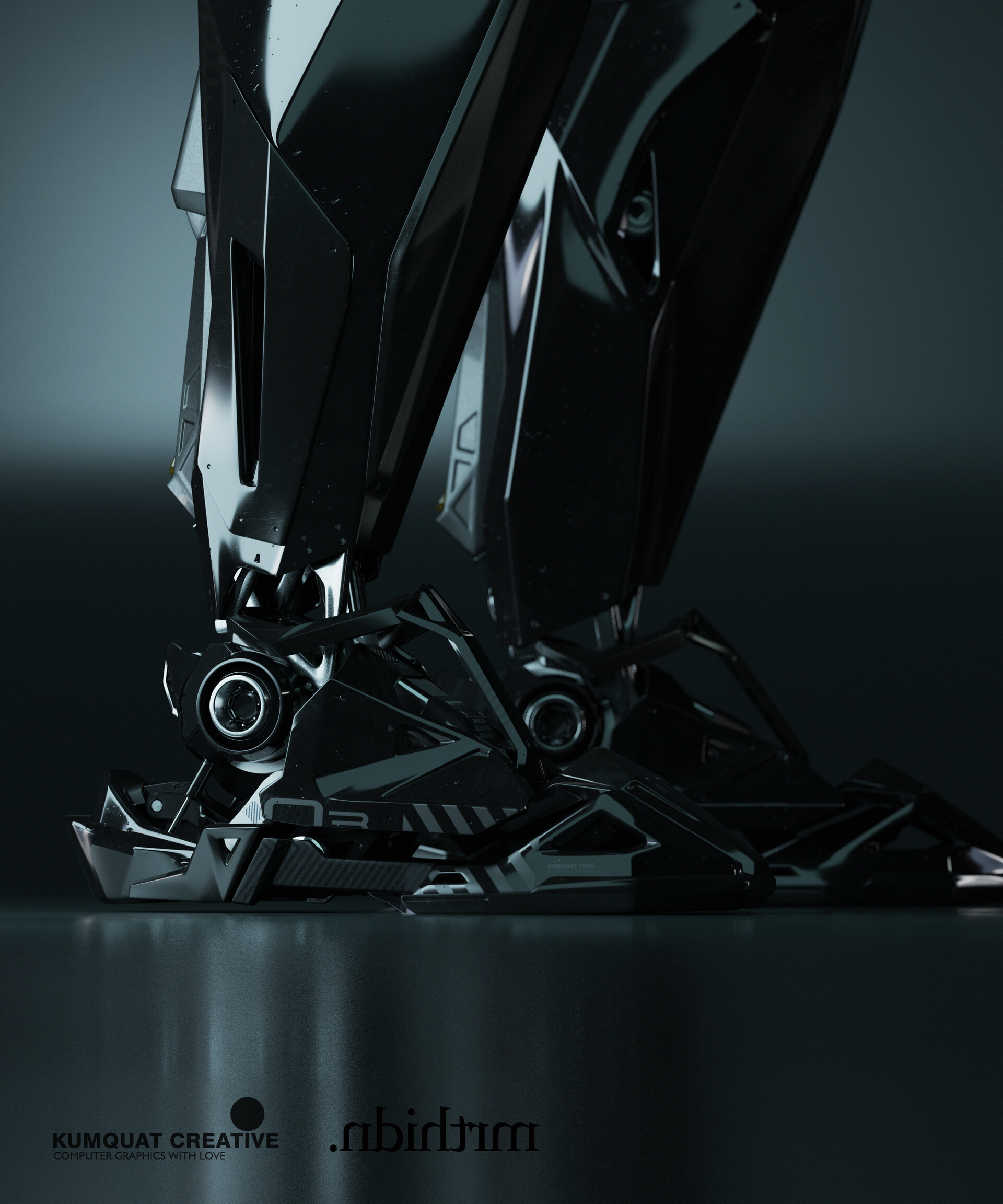 Mrthidn - Kumquat Creative - Robot leg concept