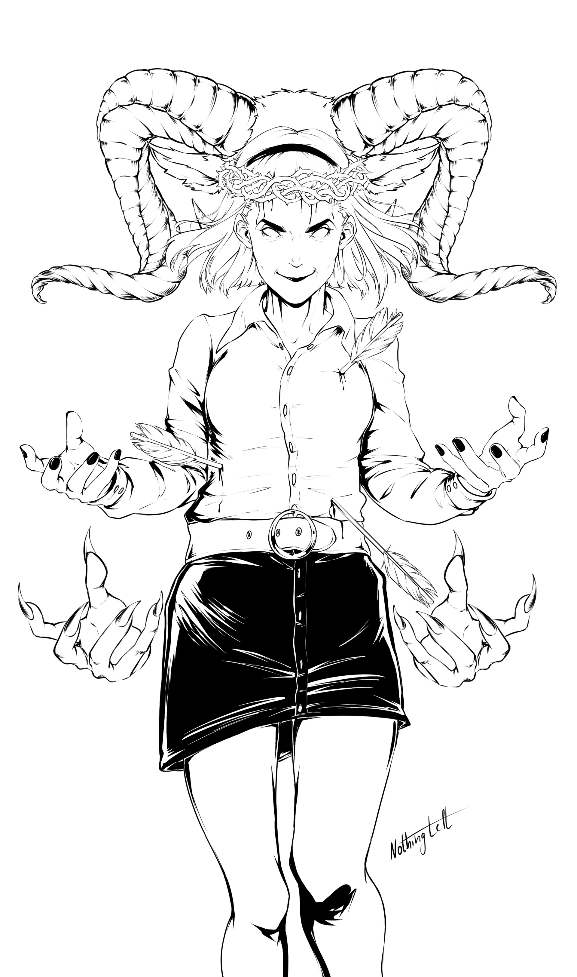 sabrina spellman coloring pages