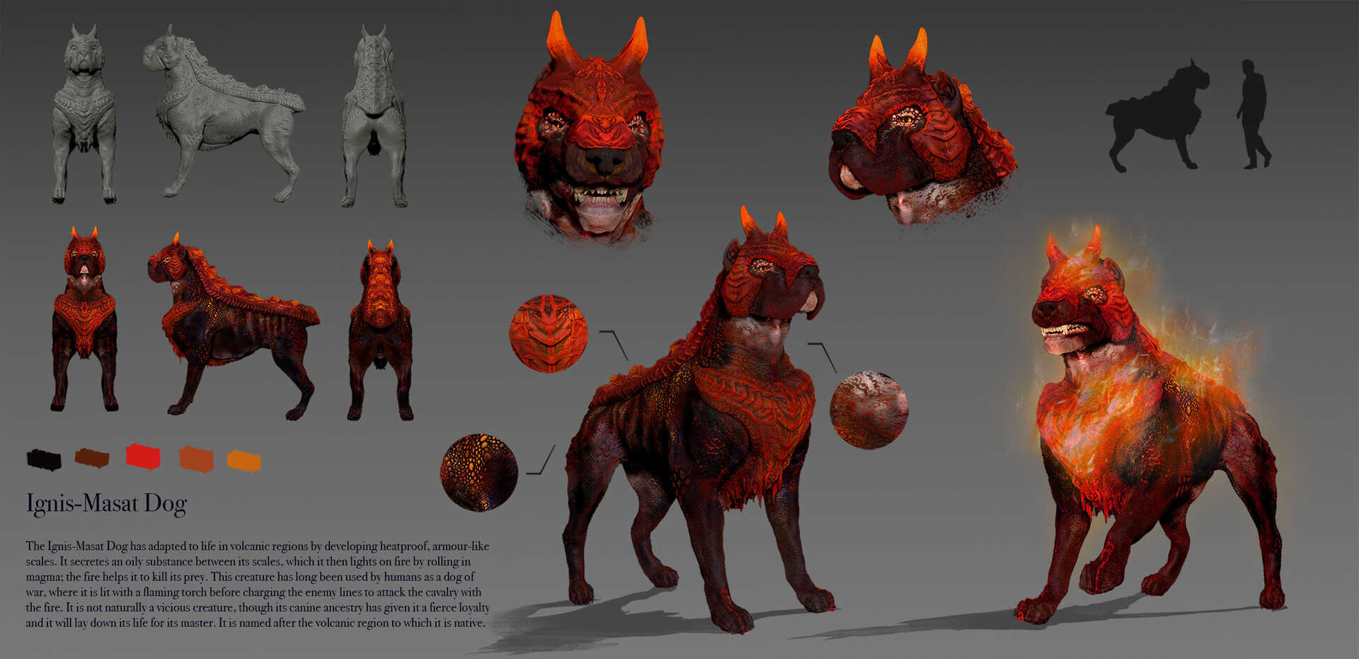 Megan Evetts - Ignis-Masat Dog