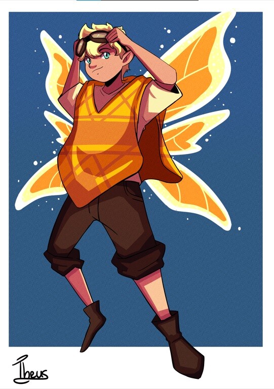 ArtStation - DnD Character Art - Ron The Sylph