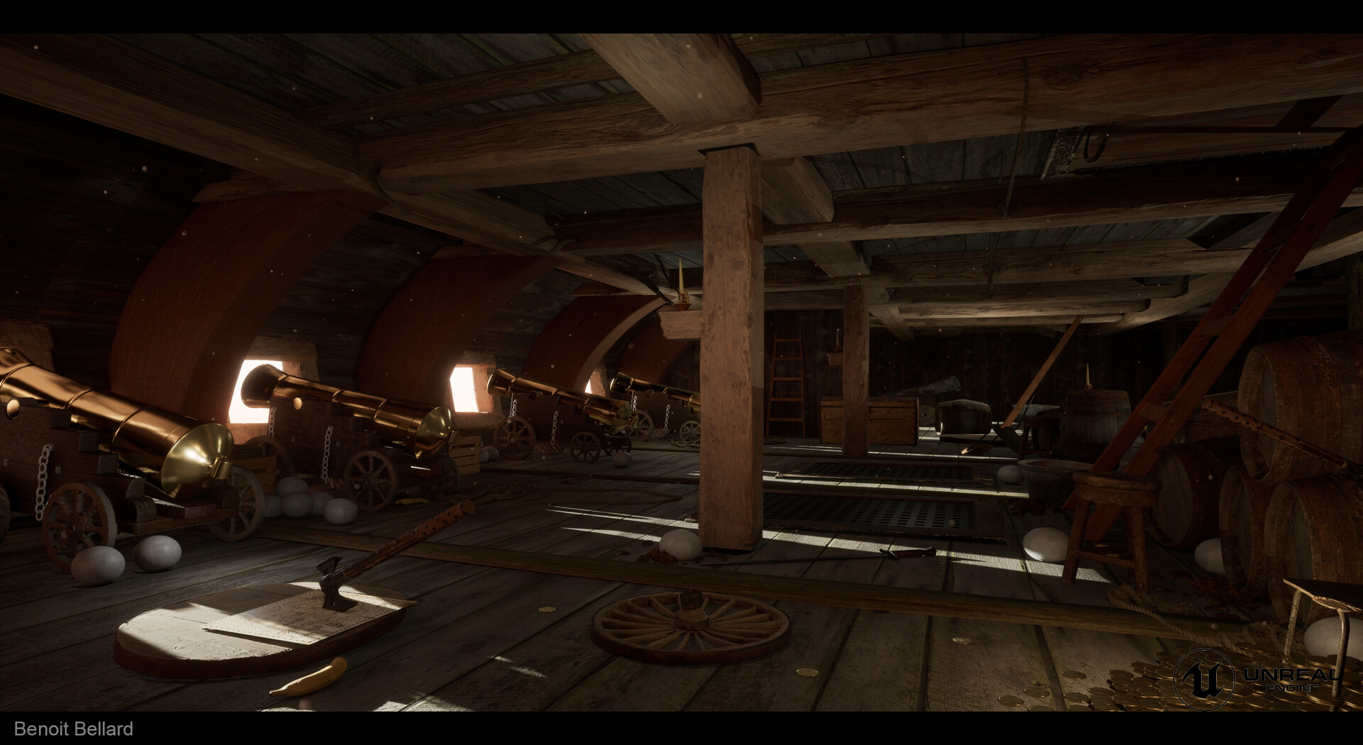 ArtStation - Pirate Interior's UE5