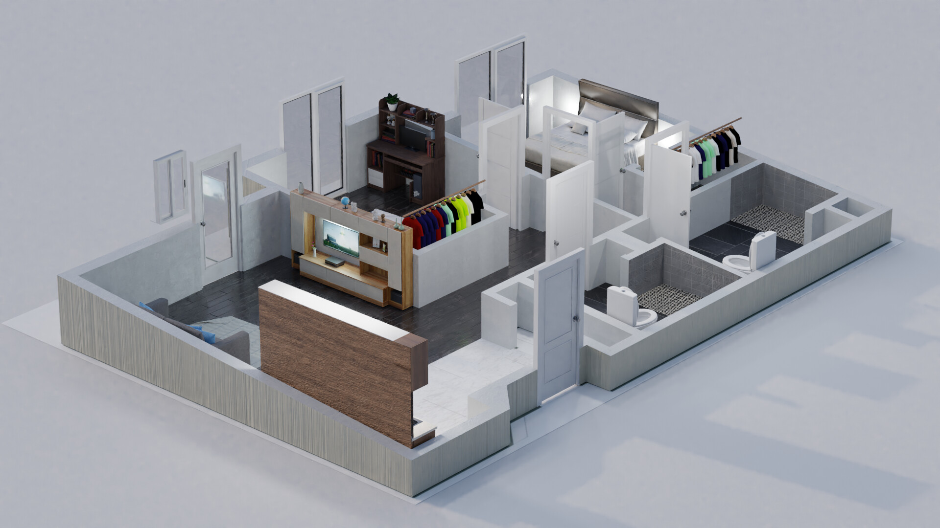 Michael Anselmi - Apartment Archviz