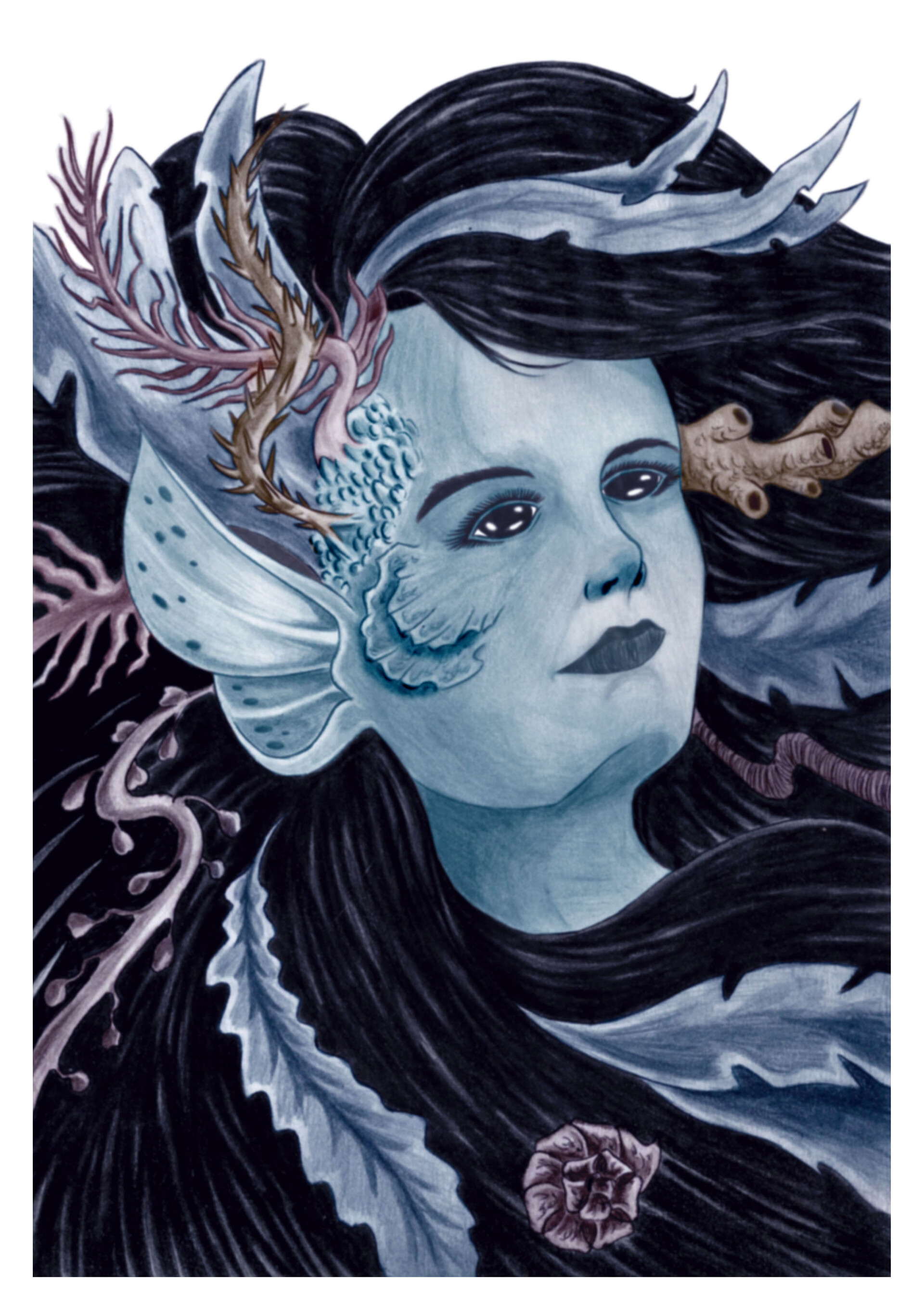 ArtStation - Mermaid Face