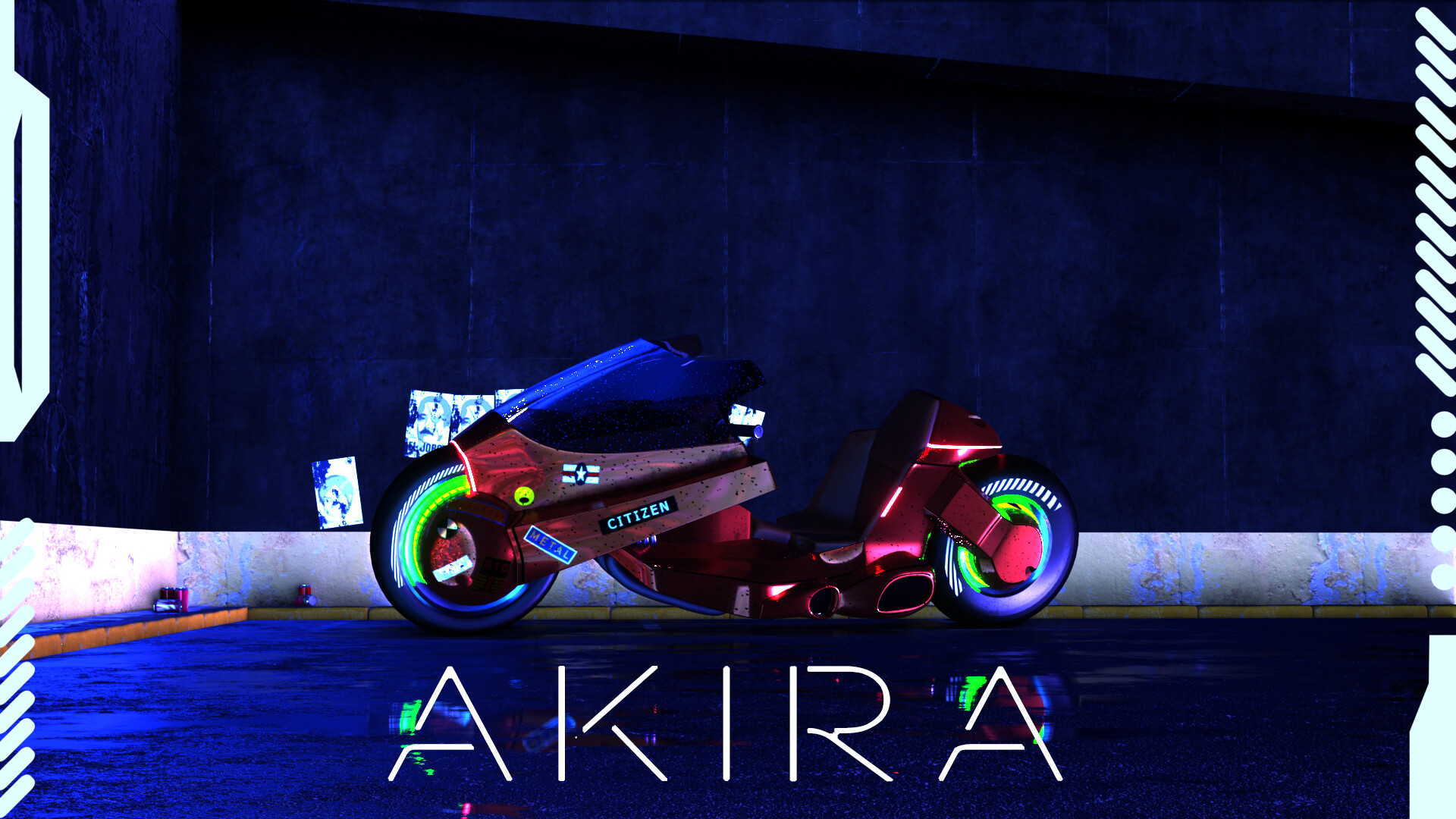 ArtStation - Akira |motorcycle|