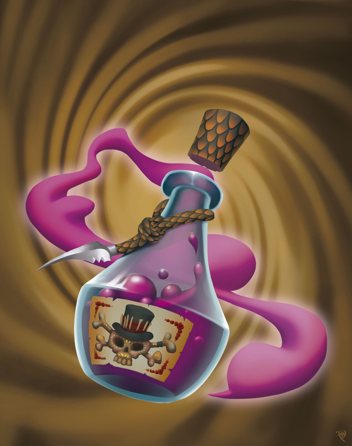 ArtStation - Voodoo Potion