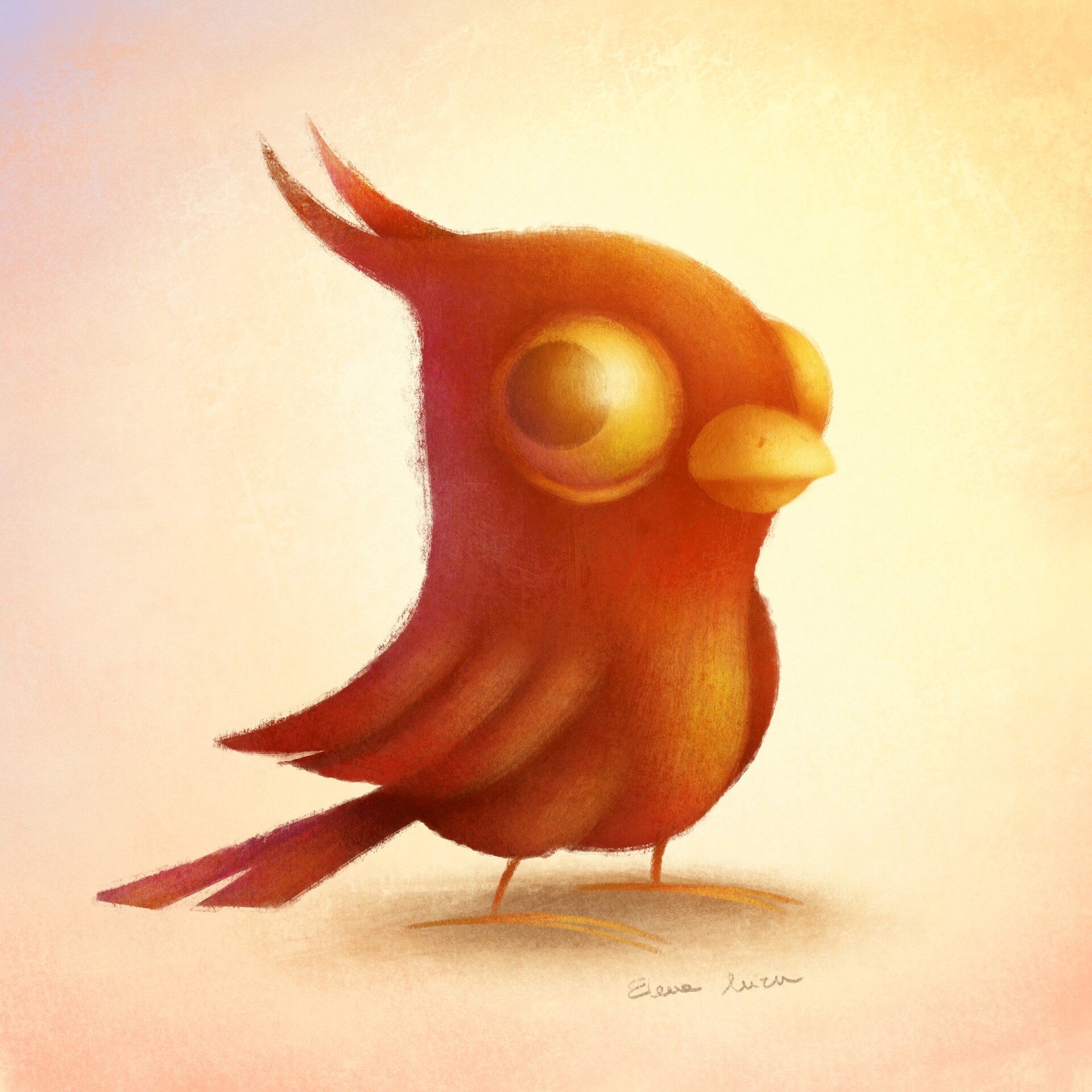 ArtStation - Red Bird