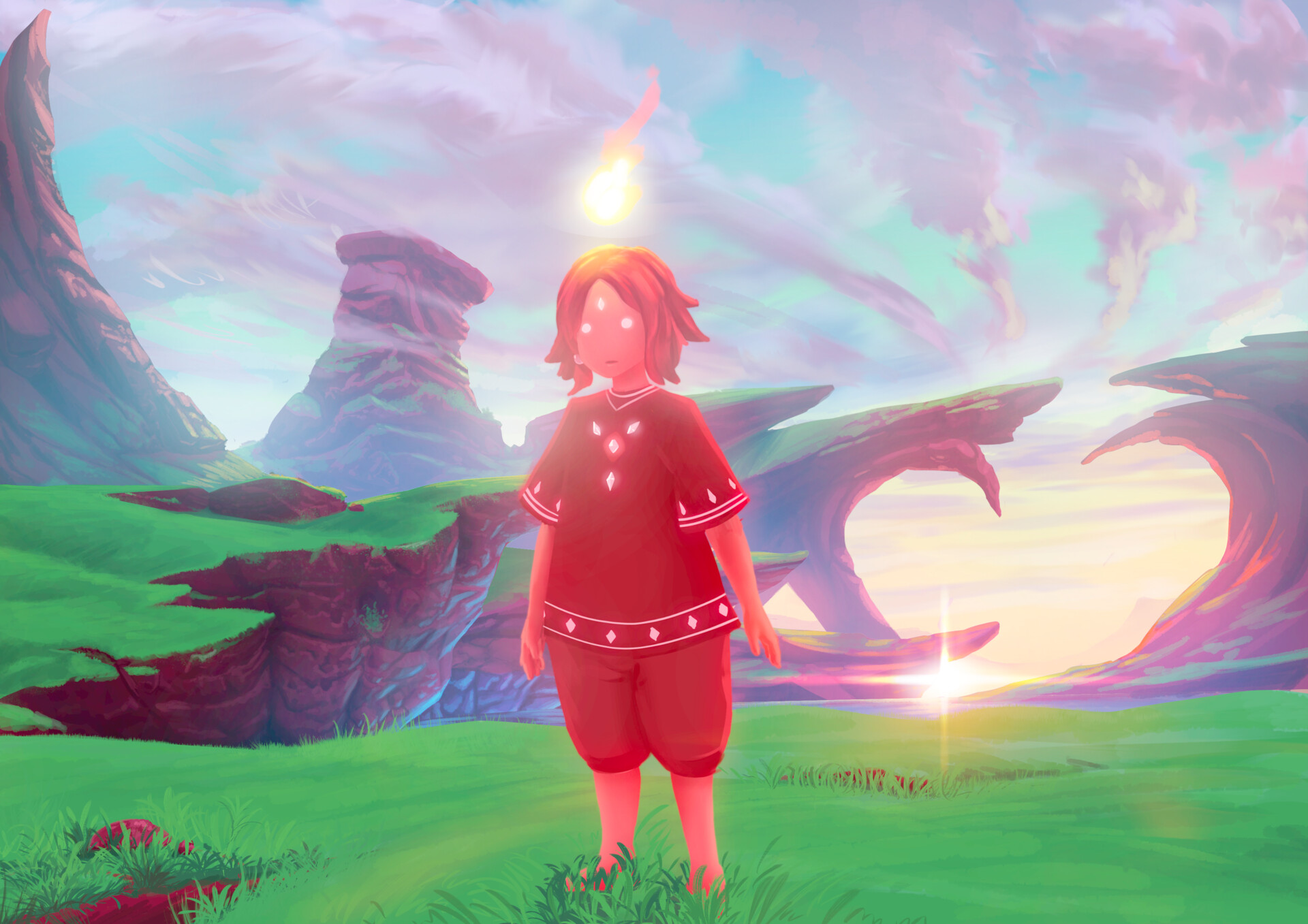 ArtStation - Child of fire