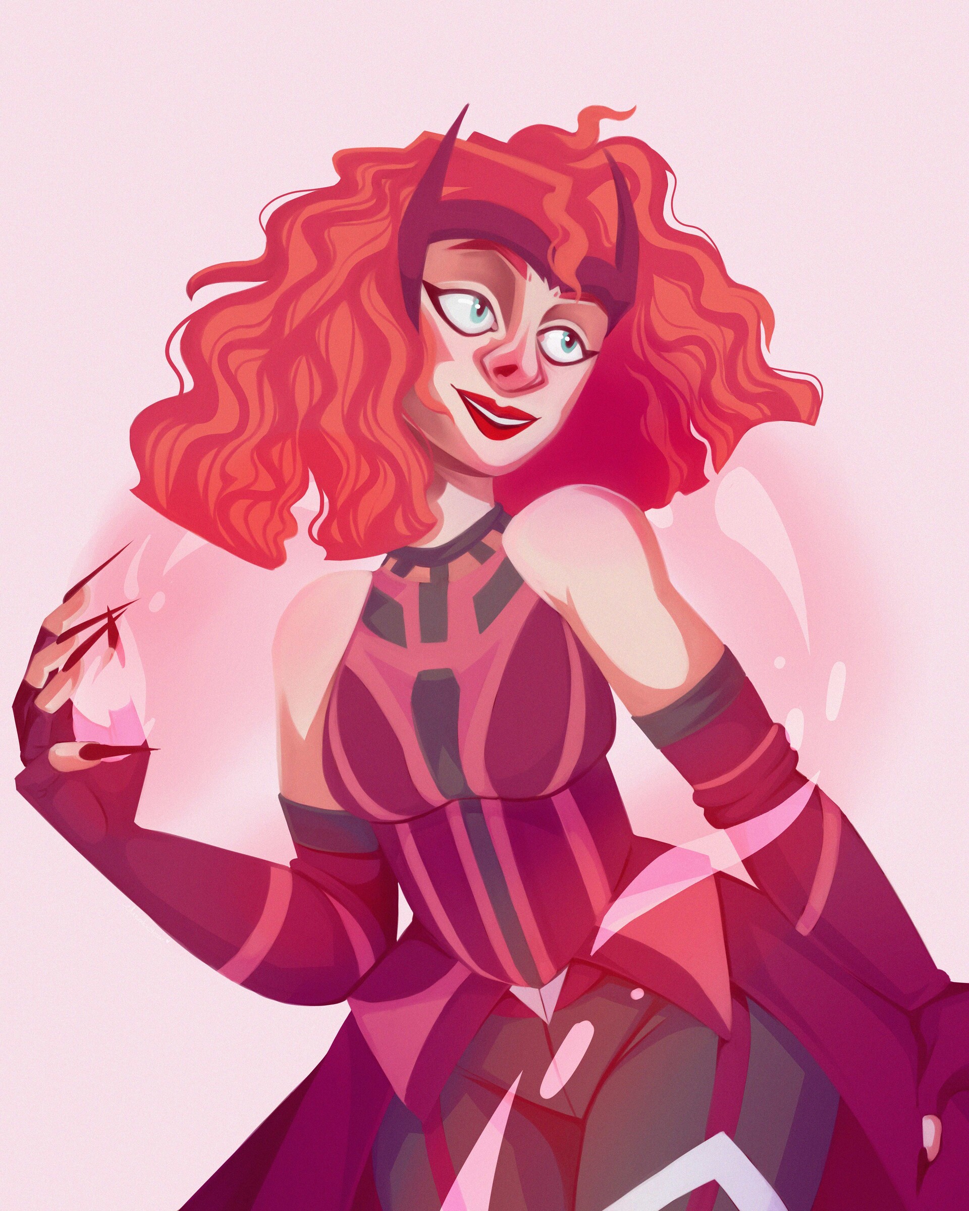 ArtStation - Wanda Maximoff