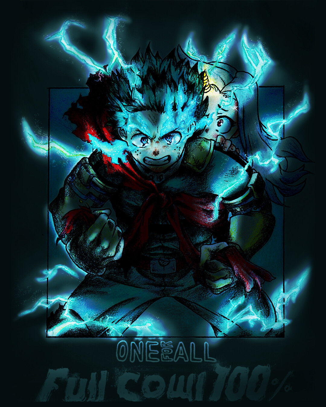 ArtStation - Deku One For all 100%