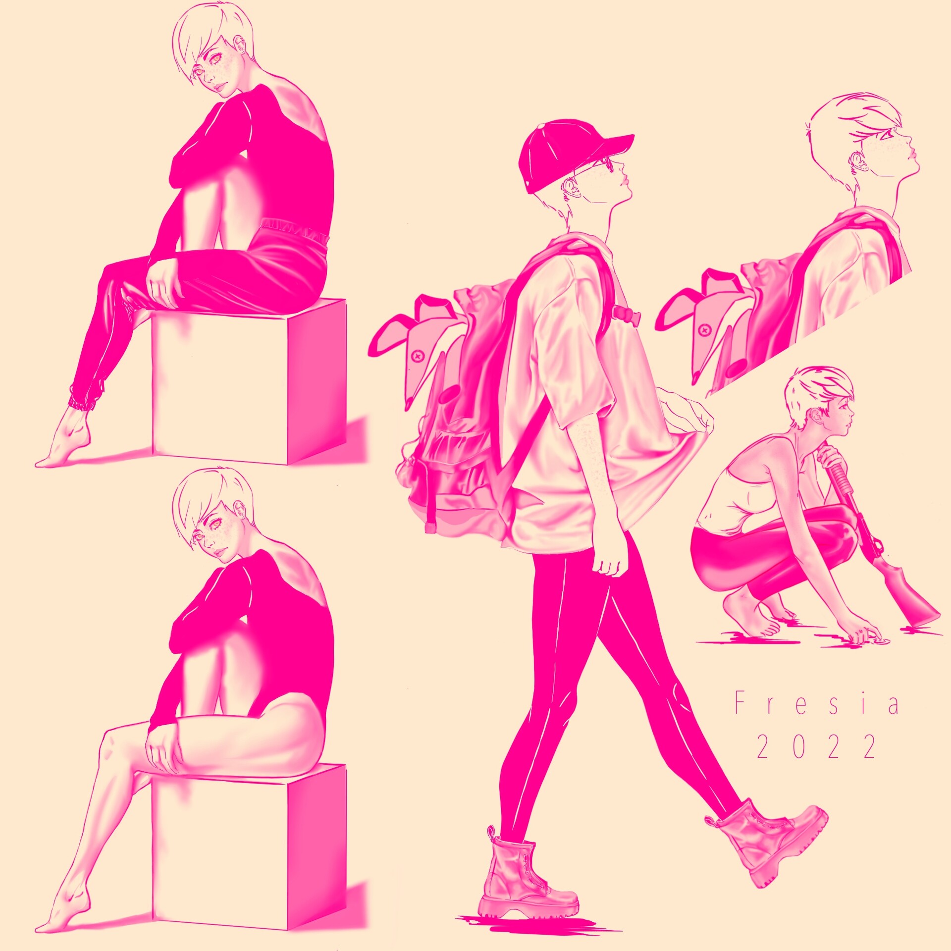 ArtStation - Character creation serie