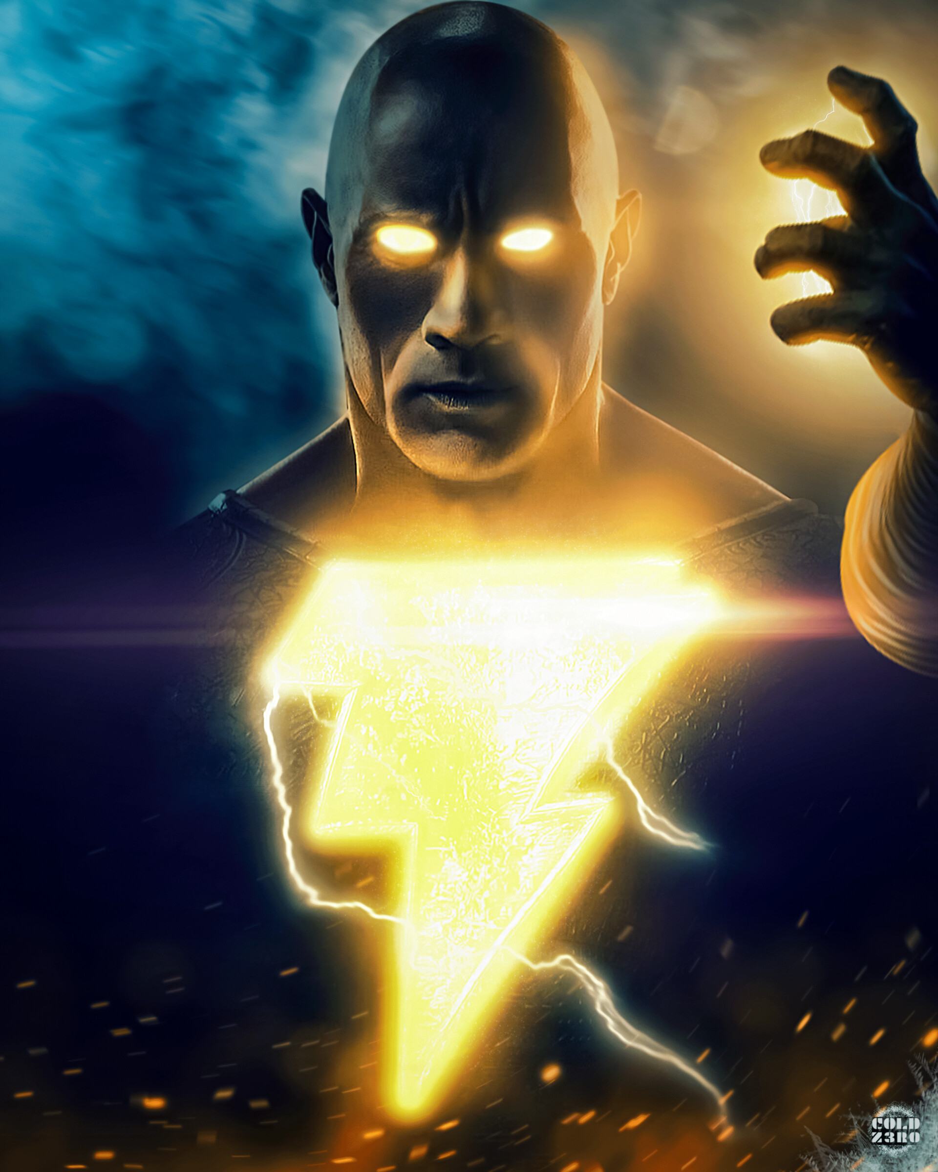 Black Adam Logo Wallpaper