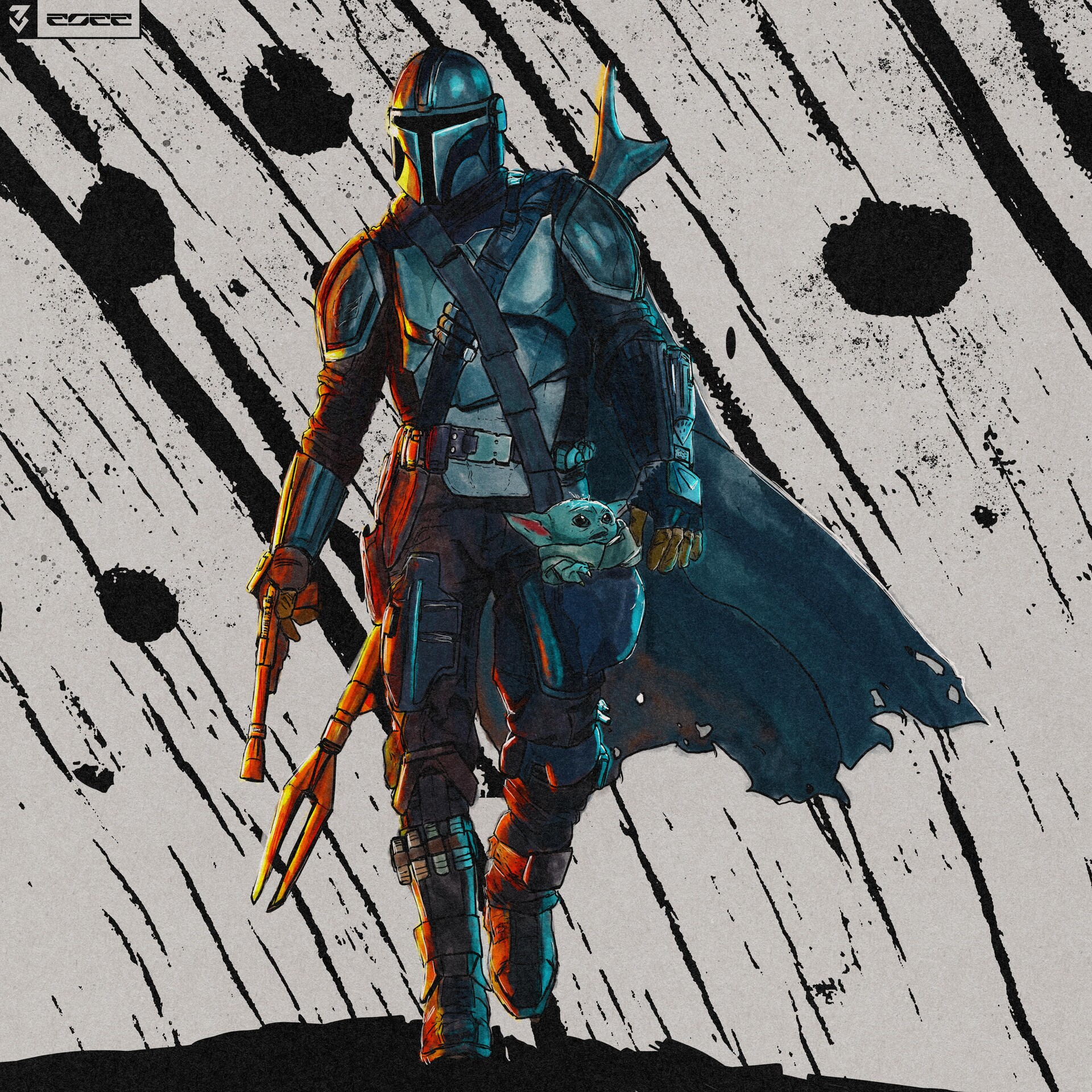 ArtStation - The Mandalorian (study)