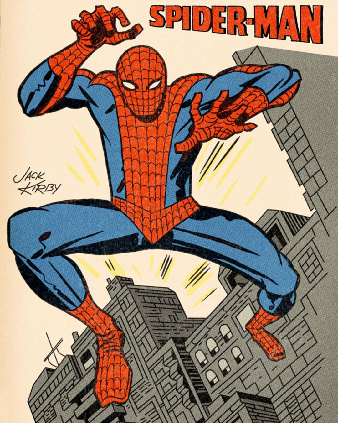 how to draw jack kirby style