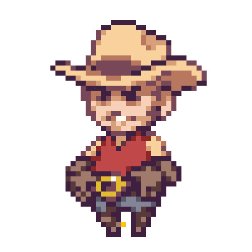 ArtStation - Cowboy Idle