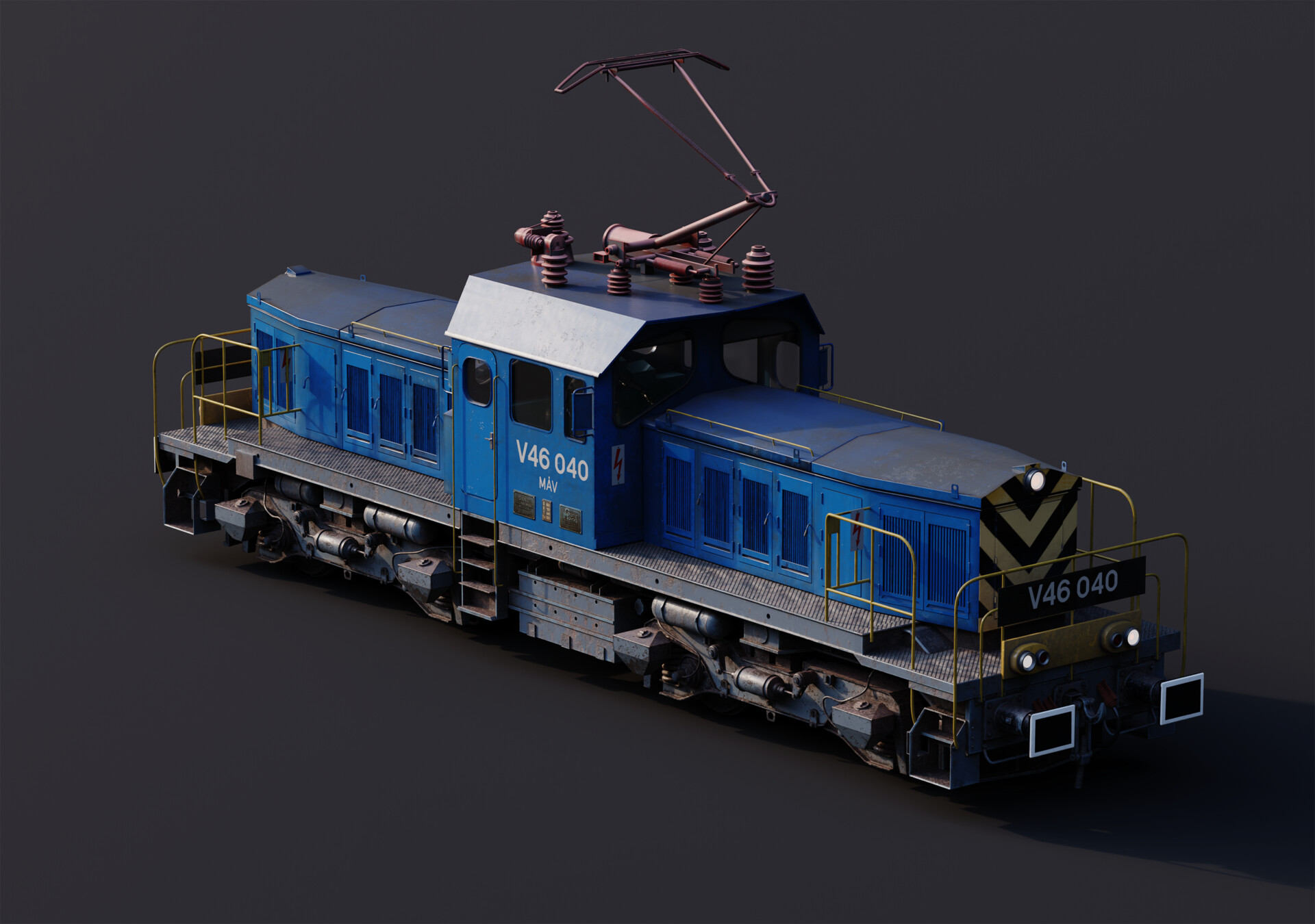 Alexander Burch - MÁV V46 Sorozat