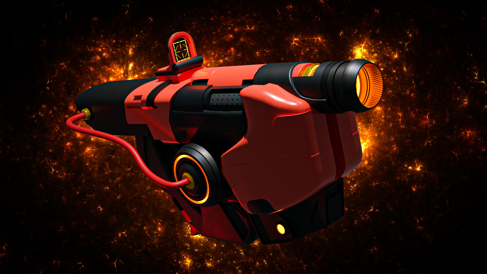 ArtStation - Fire Plasma Gun