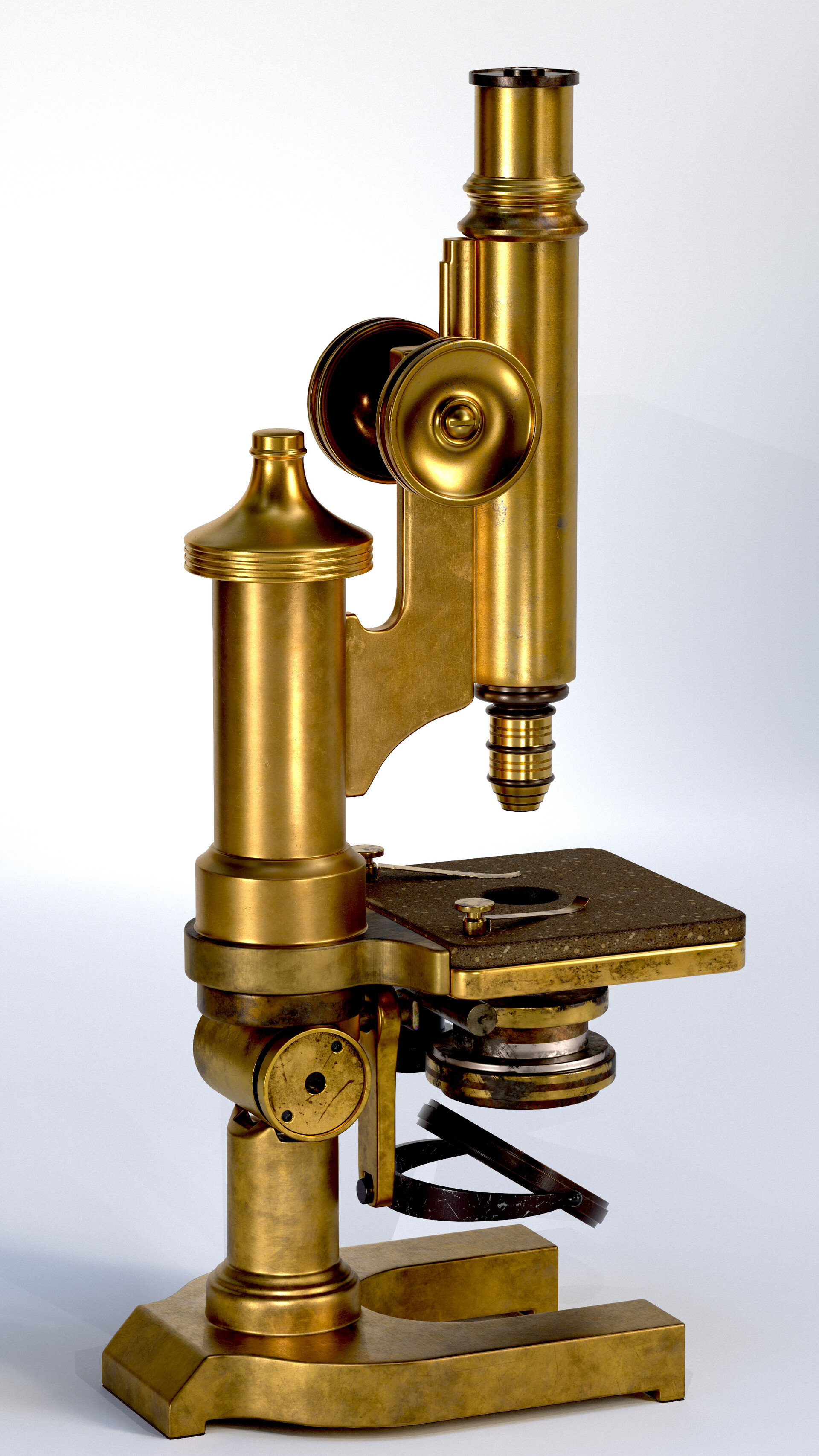 ArtStation - Antique Microscope