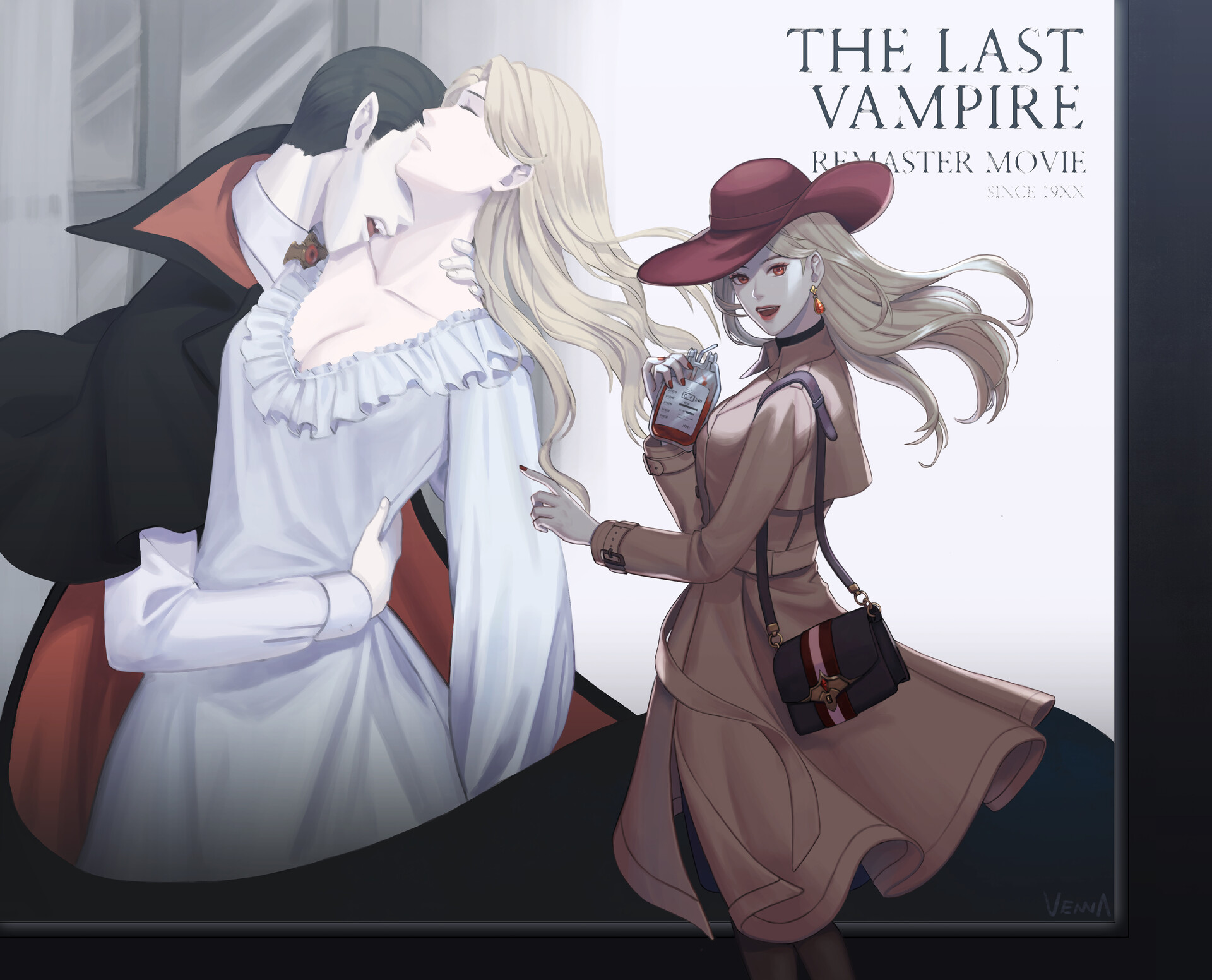 ArtStation - VAMPIRE ACTRESS