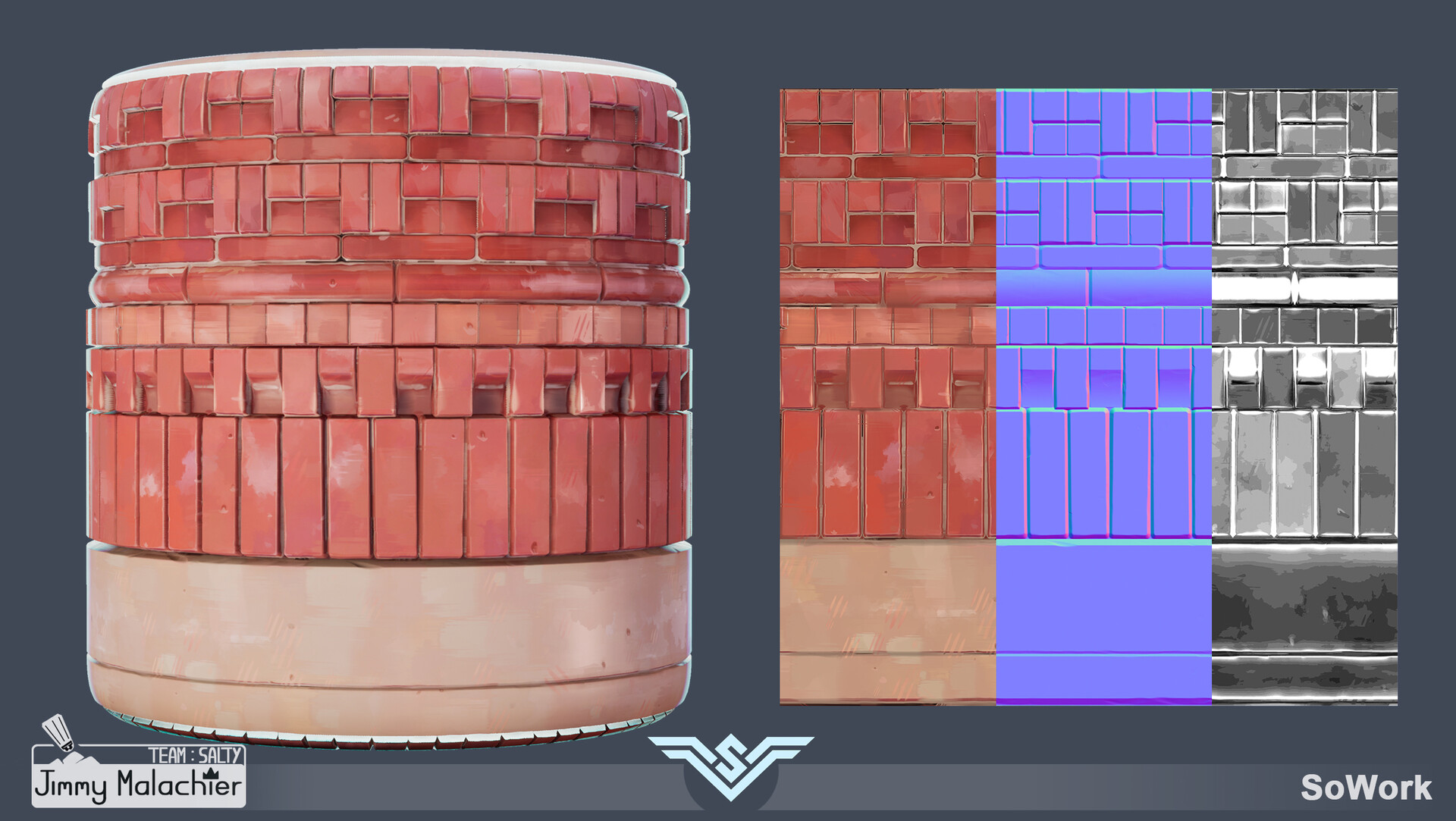 Jimmy Malachier - SoWork - Harvard textures set