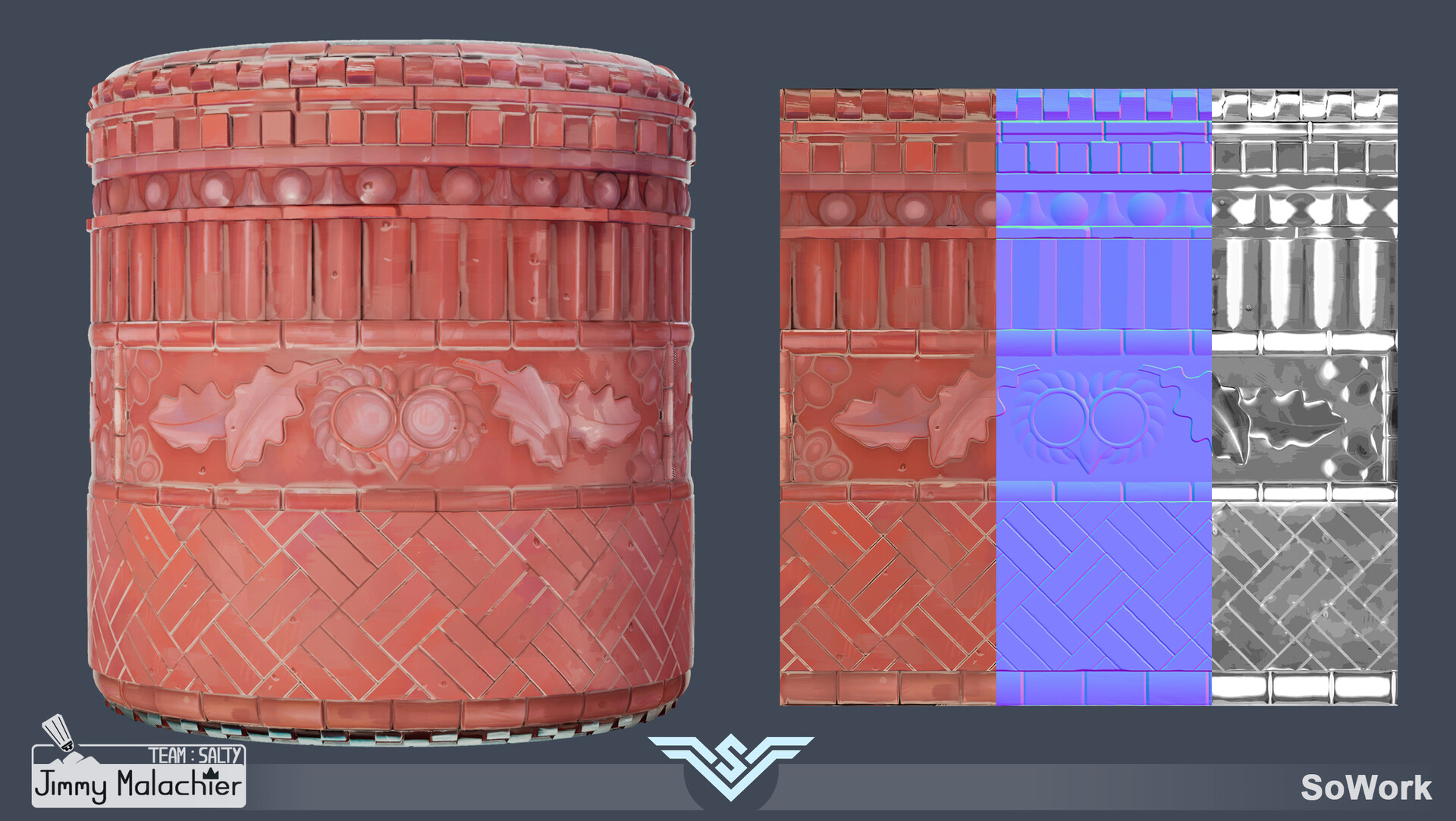 Jimmy Malachier - SoWork - Harvard textures set