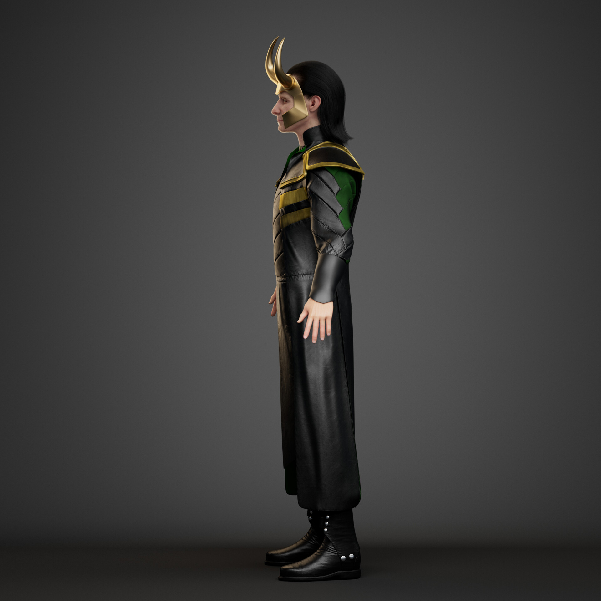 Tom Hiddleston Loki Suit